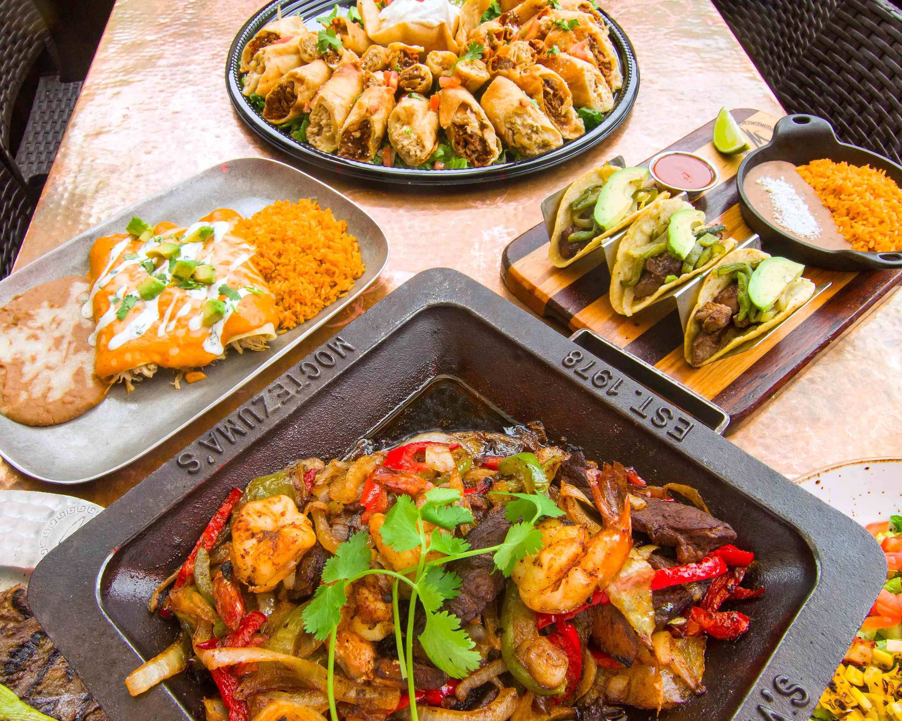 Moctezuma's Mexican Restaurant (Southcenter) Menu Tukwila • Order ...