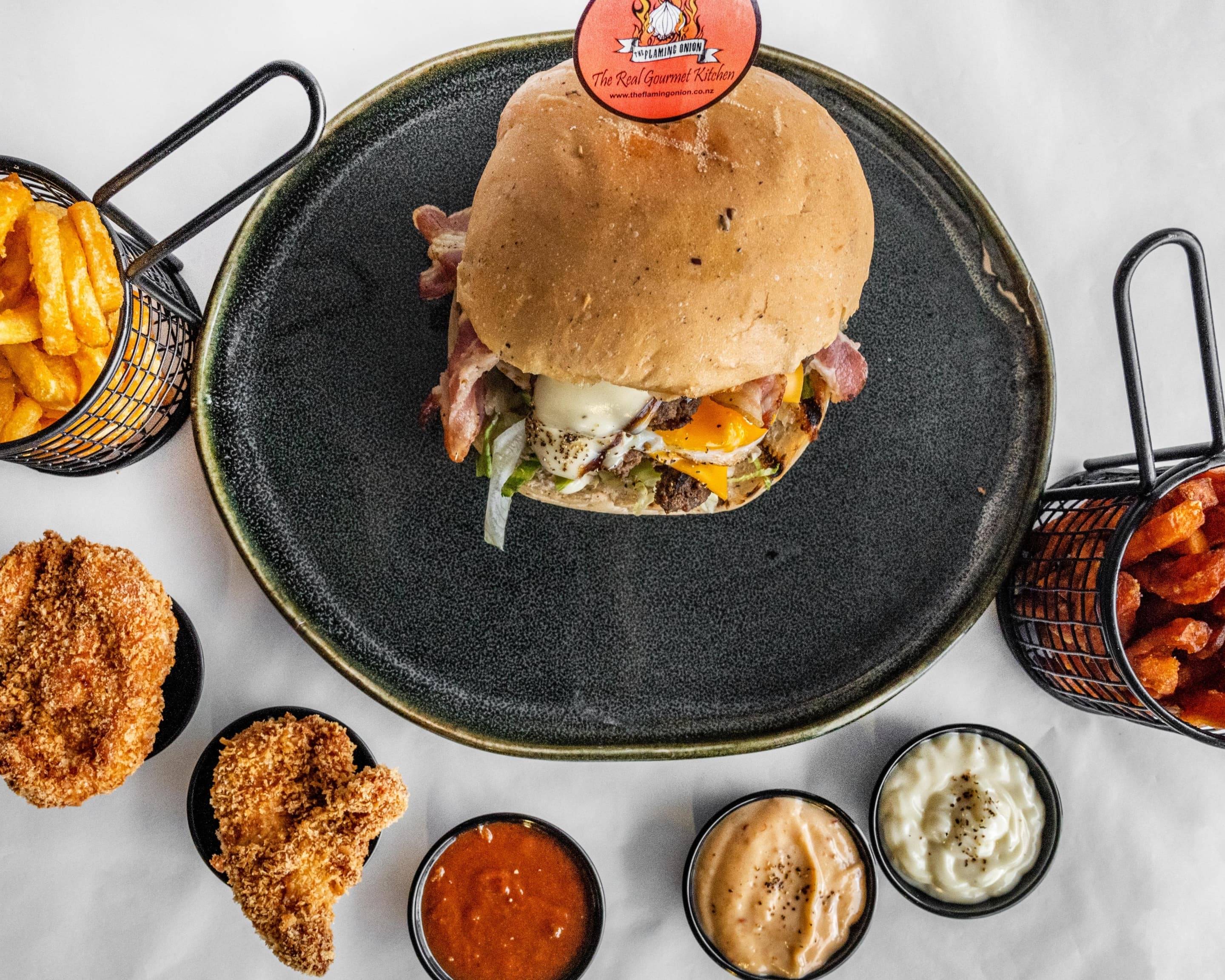 Order The Flaming Onion - Menu & Prices - McKinney Delivery | Uber Eats