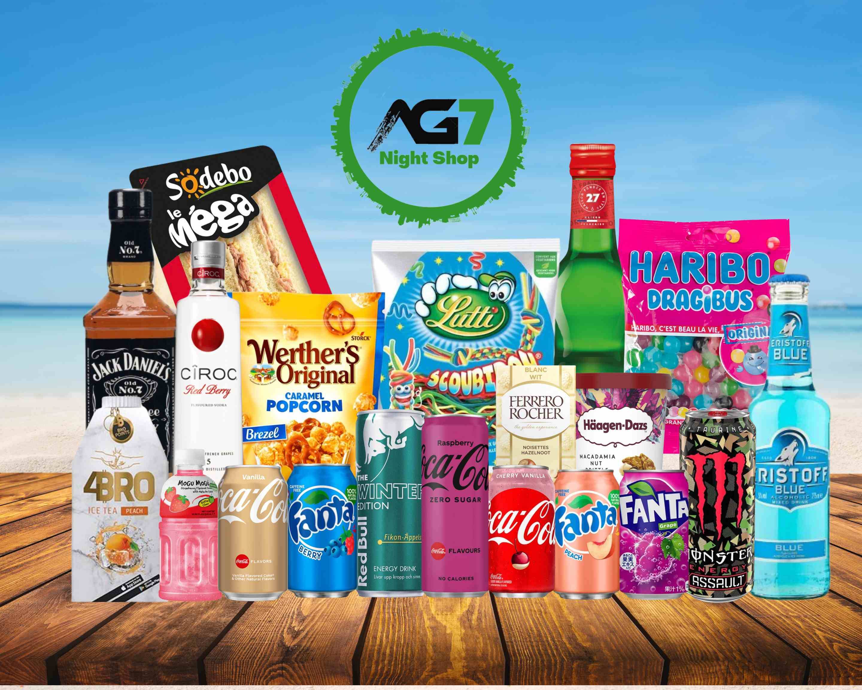 Livraison AG7 Night Shop (Denain) à Denain - Menu et prix | Uber Eats