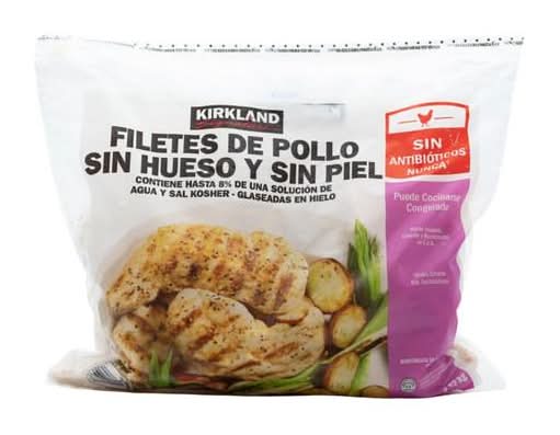 Costco - Kirkland Signature · Filetes de pollo congelados sin hueso y ...