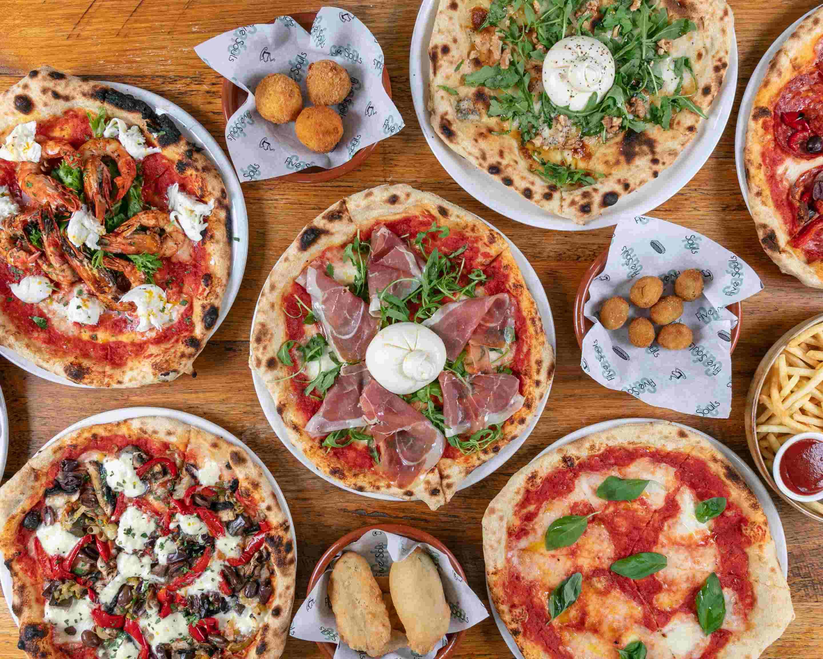 Five Souls Pizza Menu Takeaway in Melbourne | Delivery Menu & Prices ...
