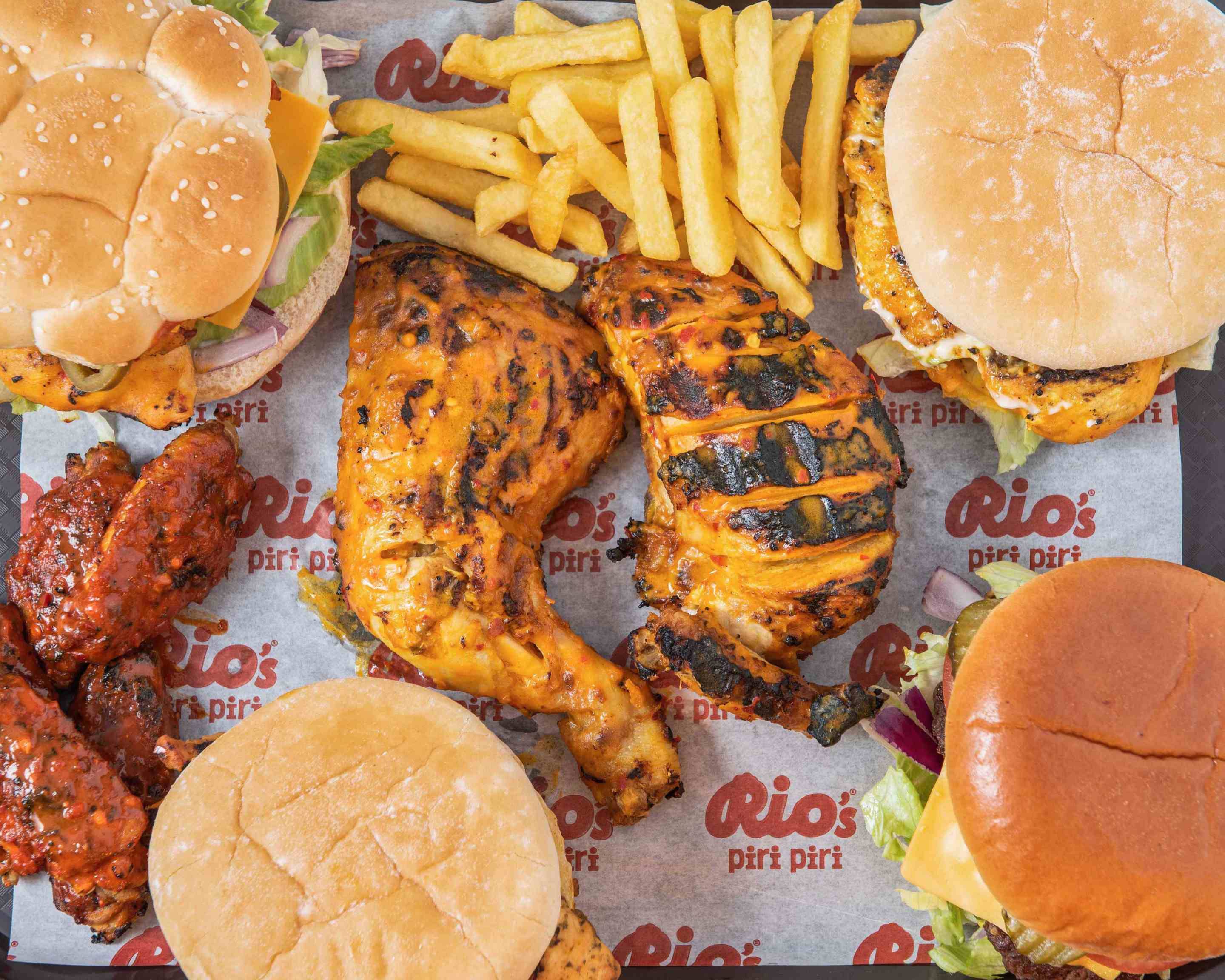 Rio's Piri Piri Menu & Prices - Wolverhampton Delivery - Order with ...