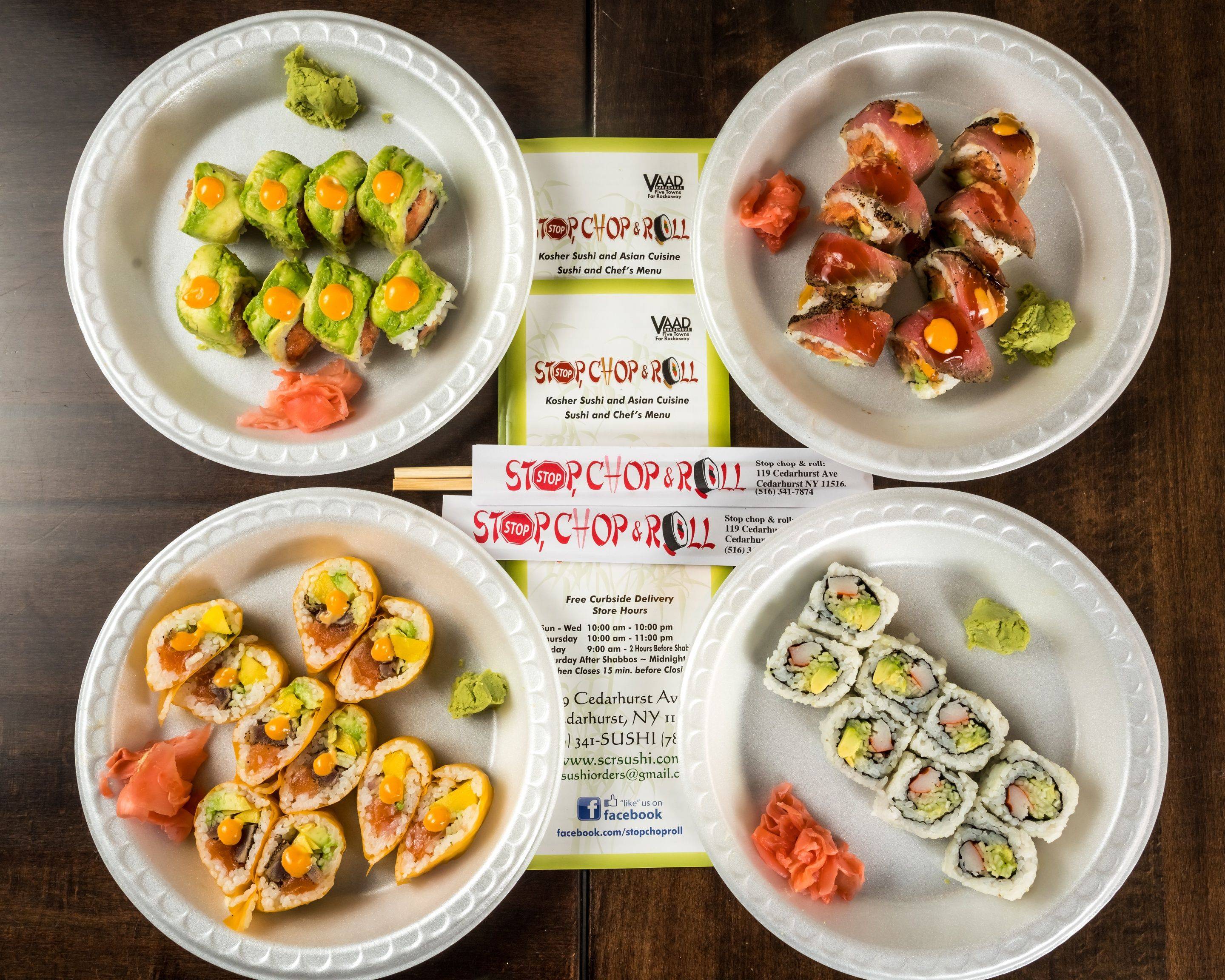 Order Stop Chop & Roll Menu Delivery in Cedarhurst | Menu & Prices ...
