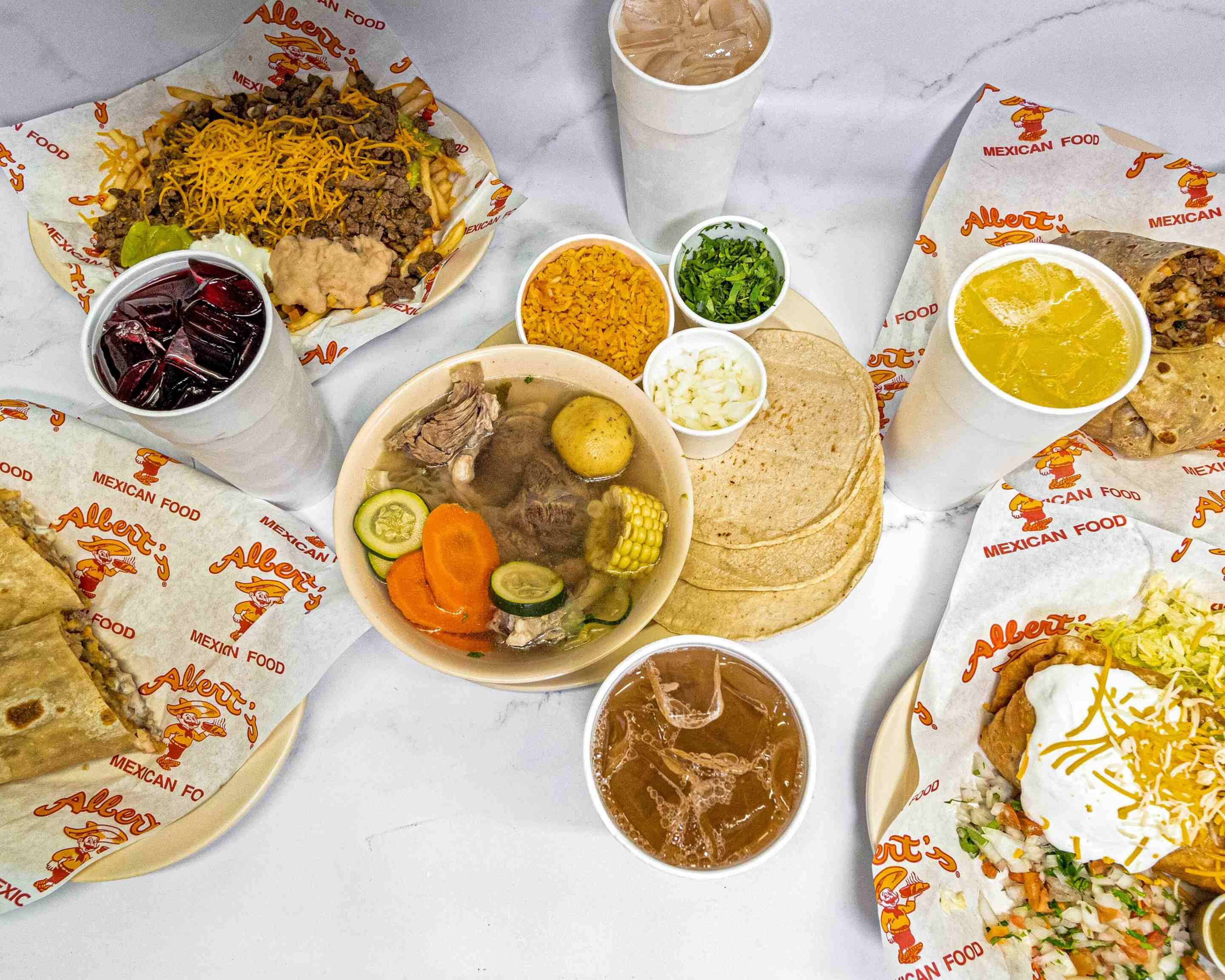 Albert’s Mexican Food Menu LA Puente • Order Albert’s Mexican Food ...