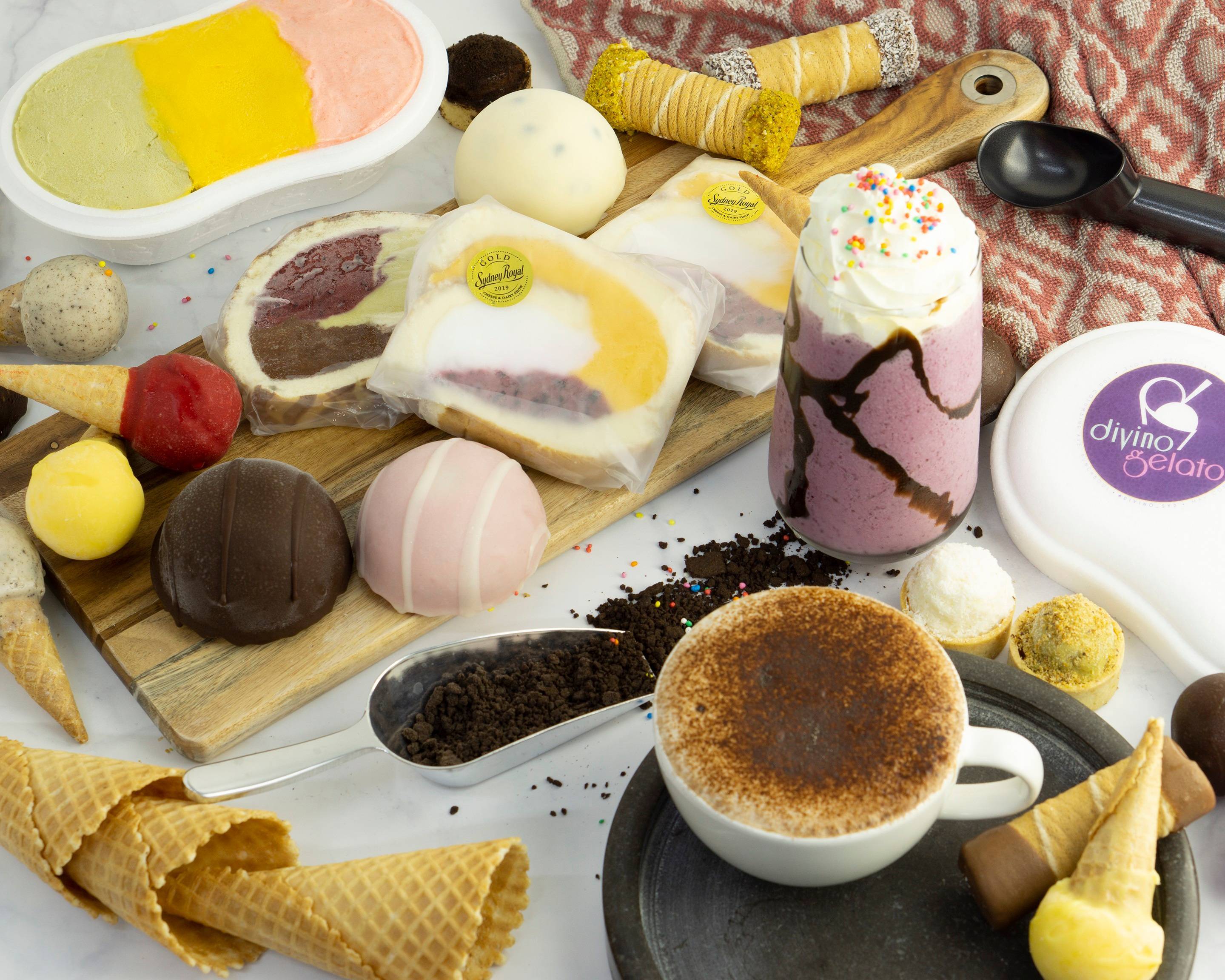 Order Divino Gelato Menu Delivery and Takeaway in Sydney | Menu ...