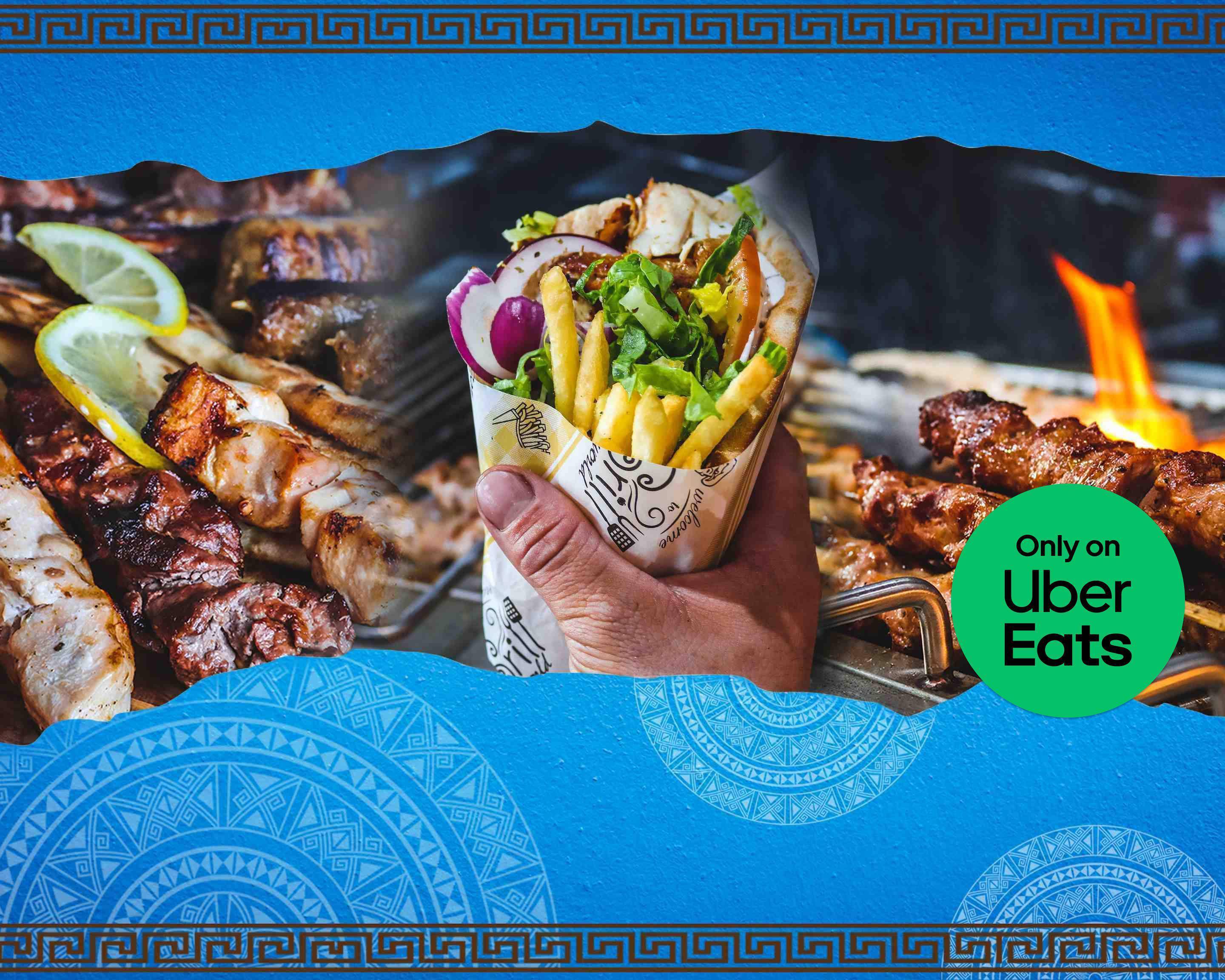 Go Greek Menu Deals & Prices - London Delivery - Order with Uber Eats