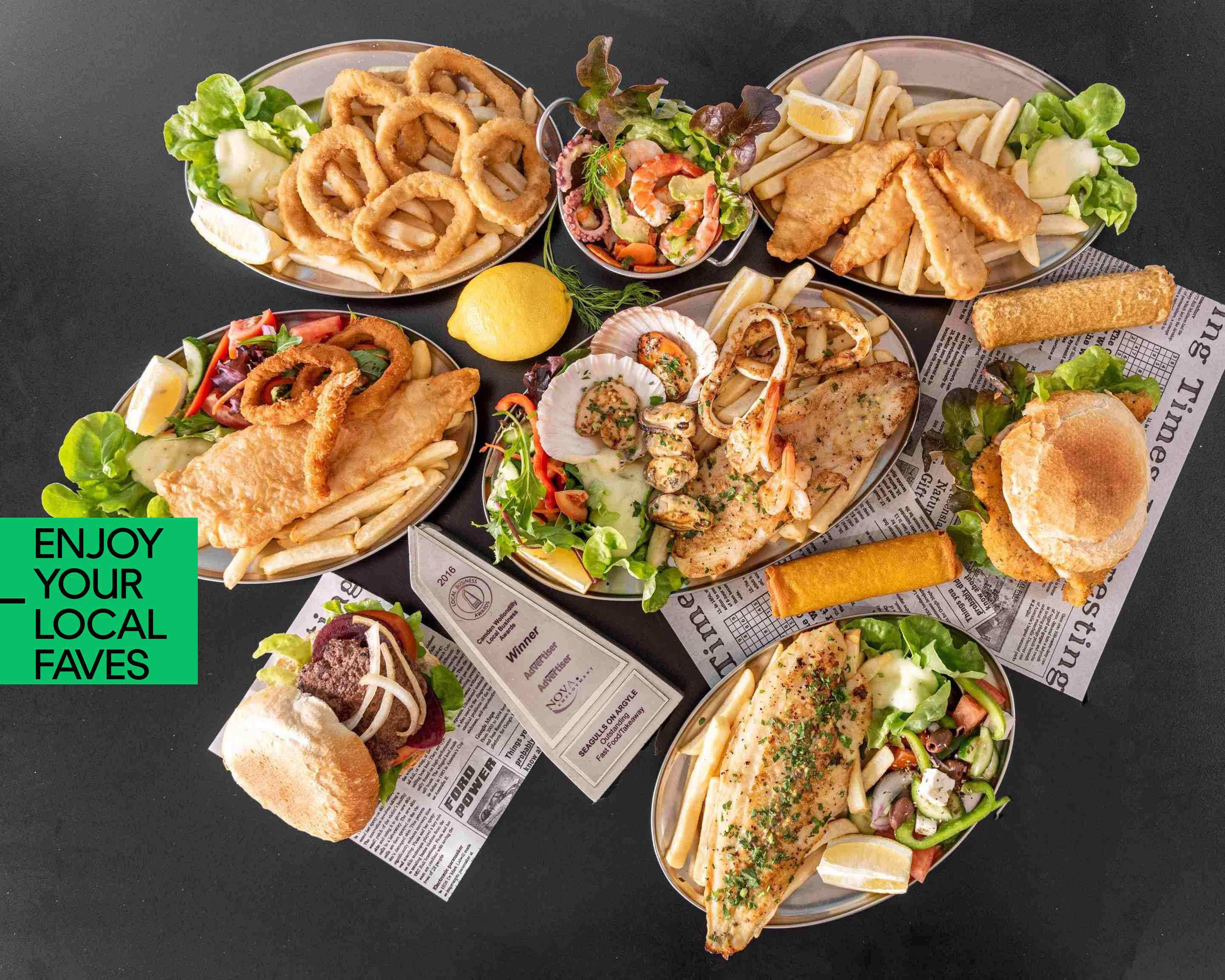 Seagulls on Argyle Menu Takeout in Sydney | Delivery Menu & Prices ...