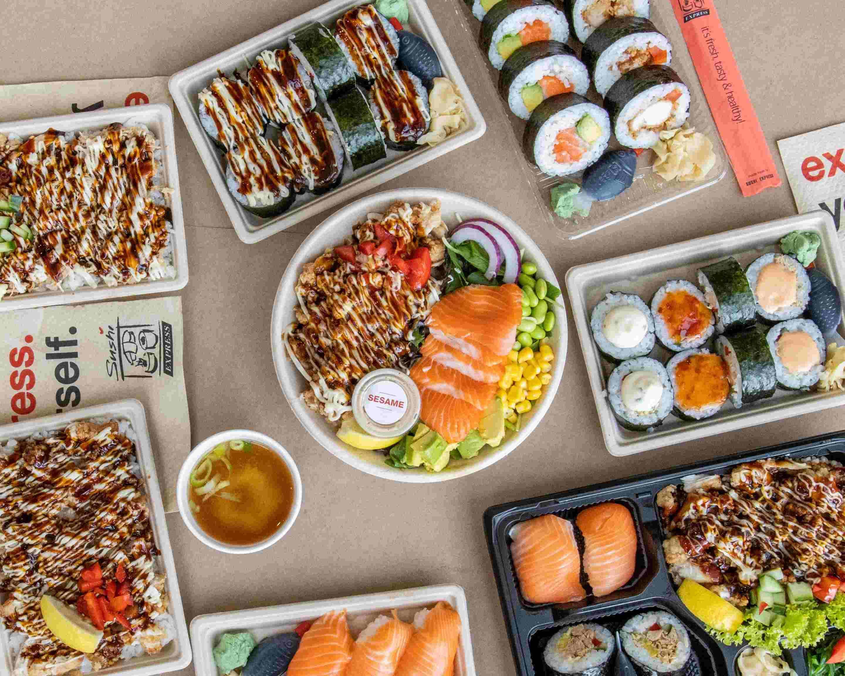 Order Sushi Express (Northlands) delivery online | Christchurch ...