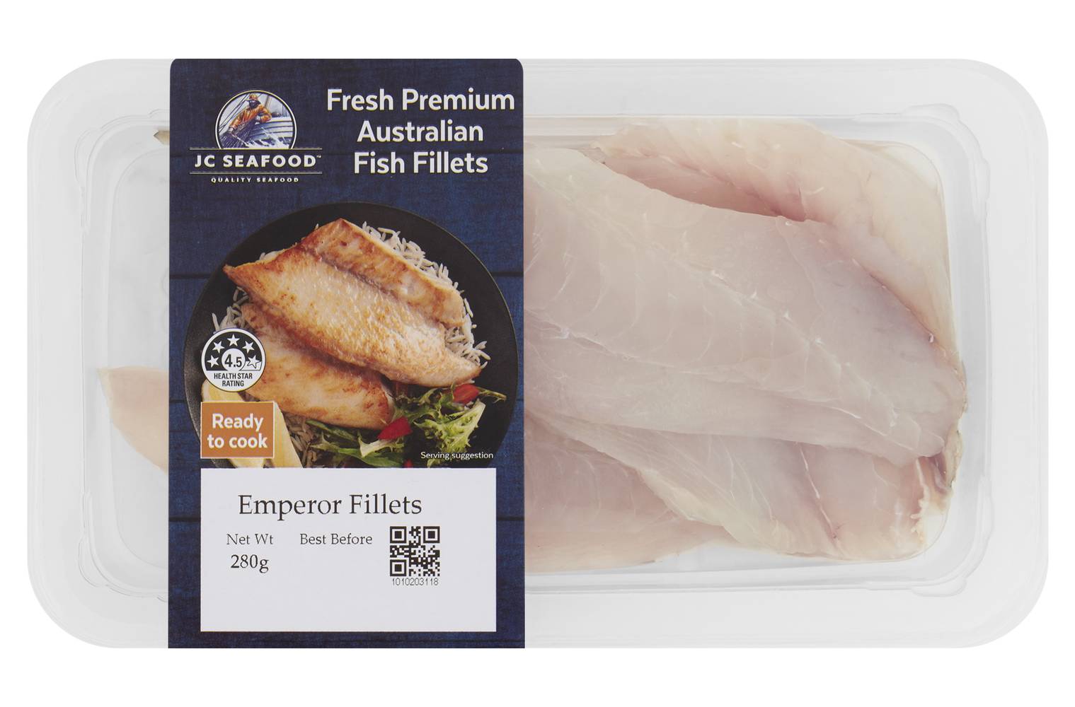 JC Seafood Fresh Premium Australian Emperor Fish Fillets Delivery Near ...