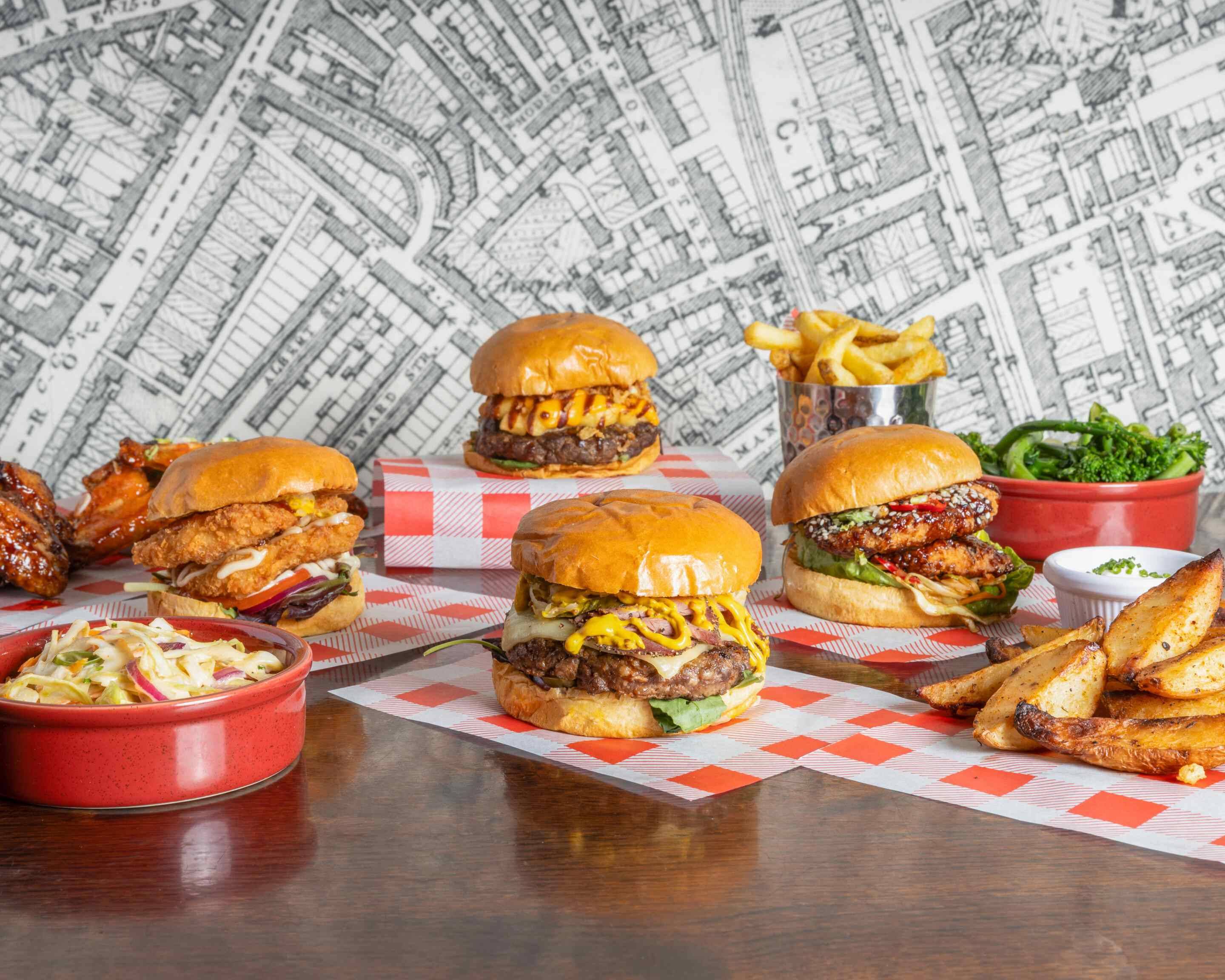 Borough Burger Box @ The Duke of York Menu - Takeaway in London ...