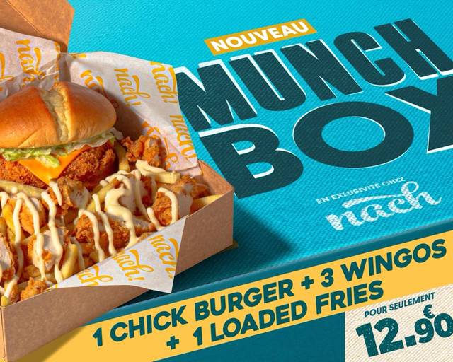 Nach! - Paris 17 menu et prix - Livraison à Paris - Uber Eats