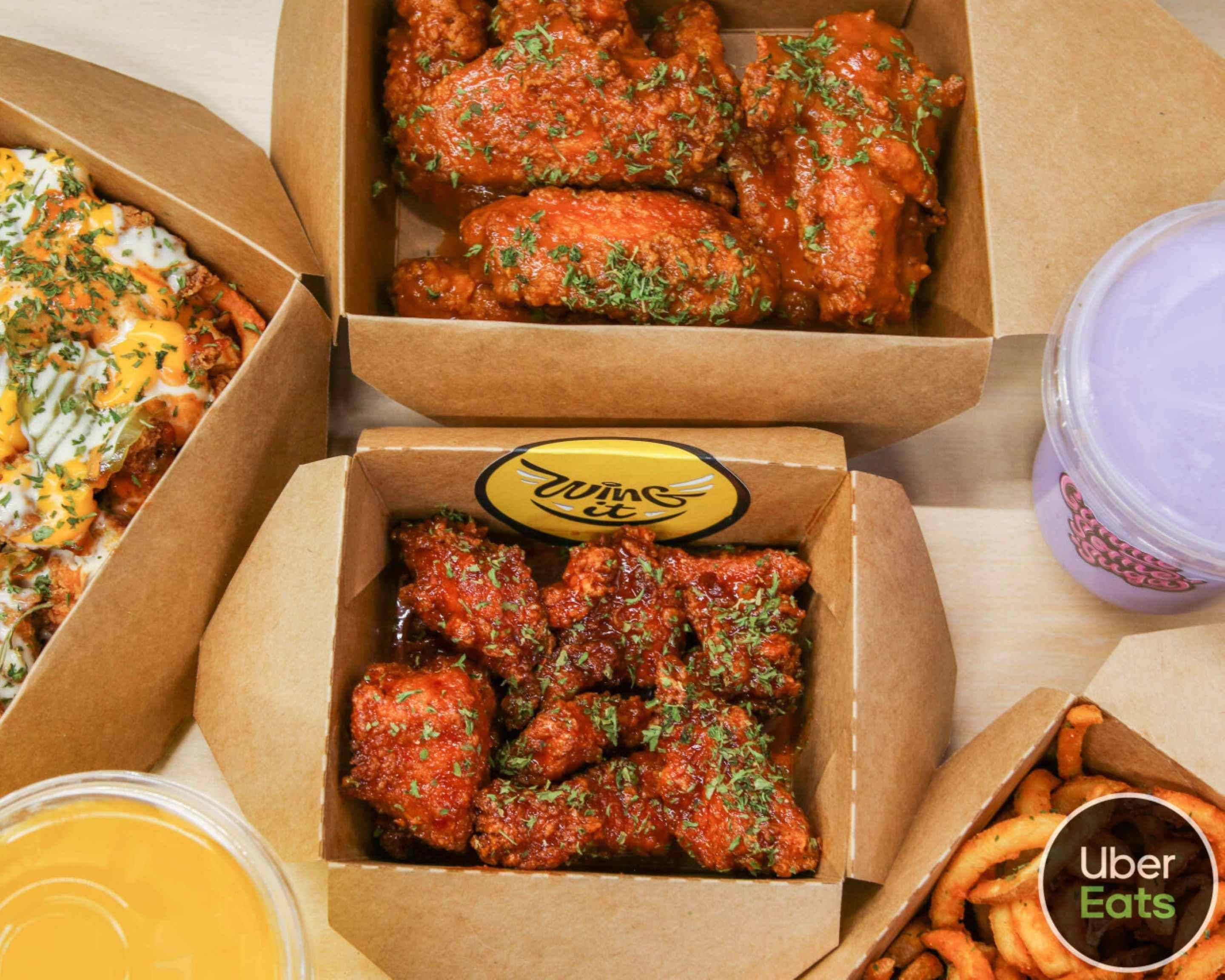 Order Wing It Menu Delivery【Menu & Prices】| Houston | Uber Eats