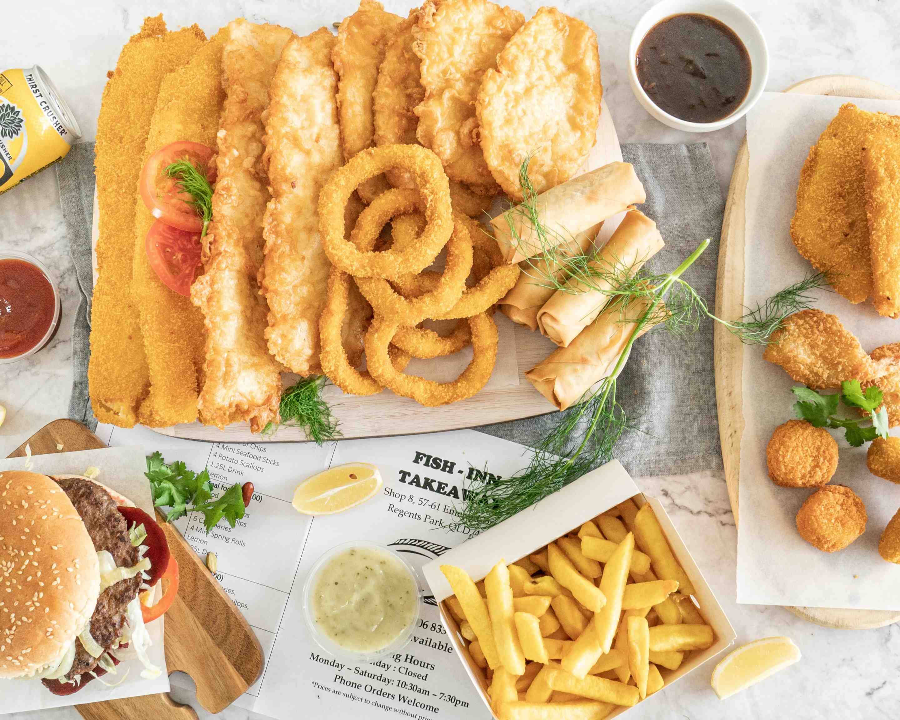 Order Fish Inn | Menu & Prices | Brisbane Delivery | Uber Eats