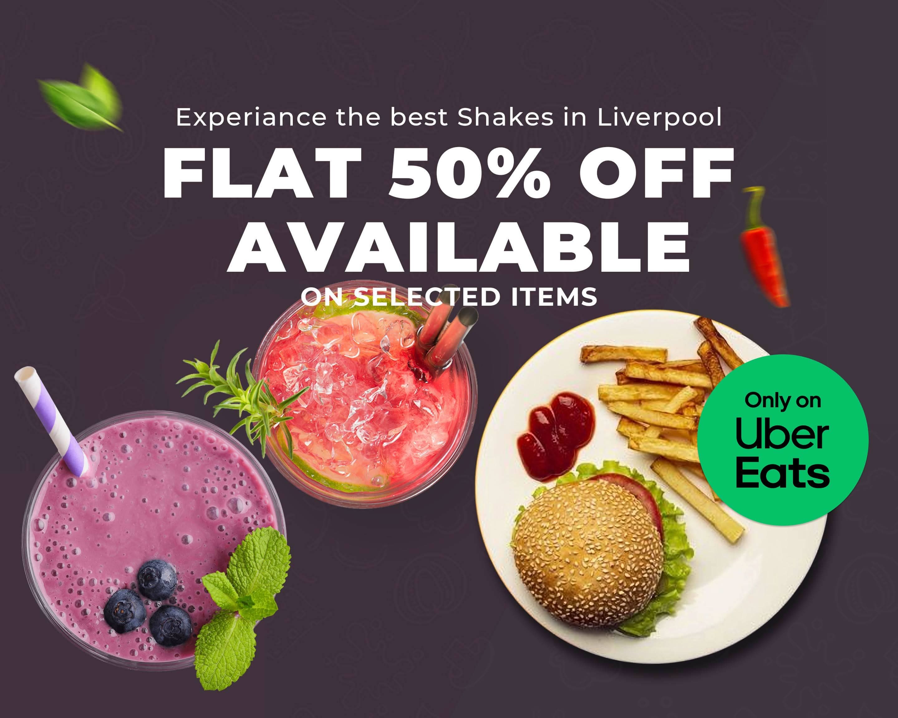 Wraps and Shakes Liverpool Menu Deals & Prices - Liverpool Delivery ...