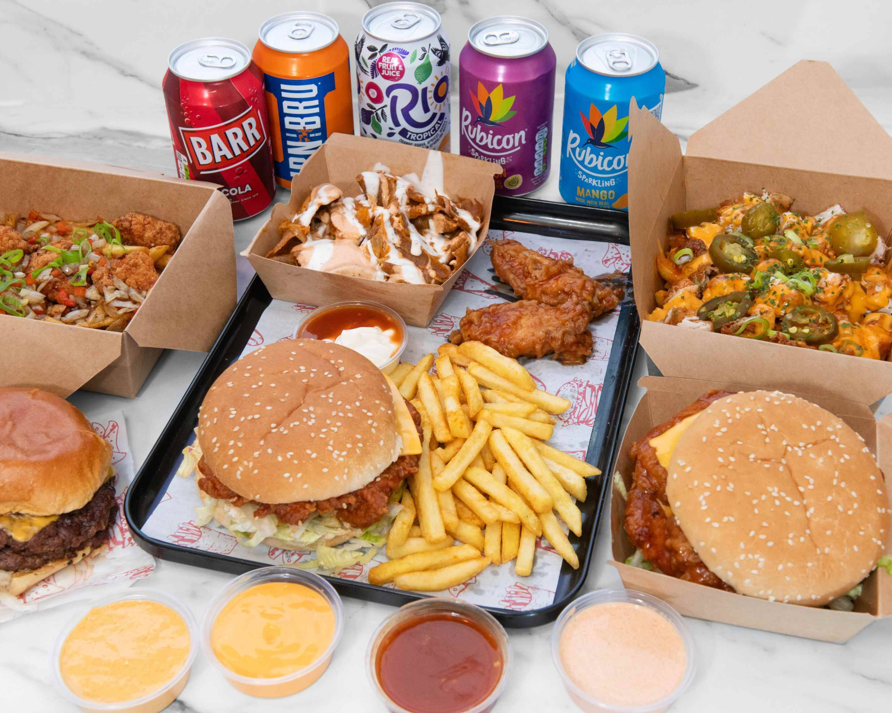 Vegas Chicken & Burgers Menu & Prices - Preston Delivery - Order with ...