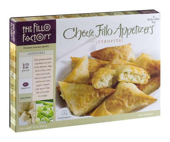 The Fillo Factory Tyropita Cheese Fillo Appetizers | Delivery Near You ...