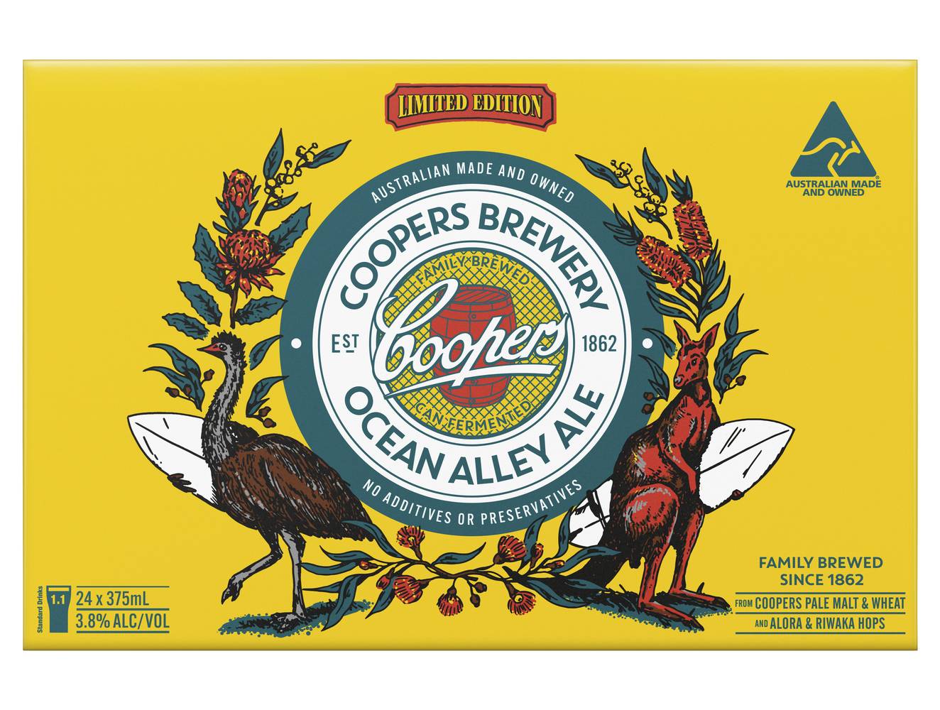 Coopers Ocean Alley Ale Can Delivery Near Me | Order Online | Uber Eats