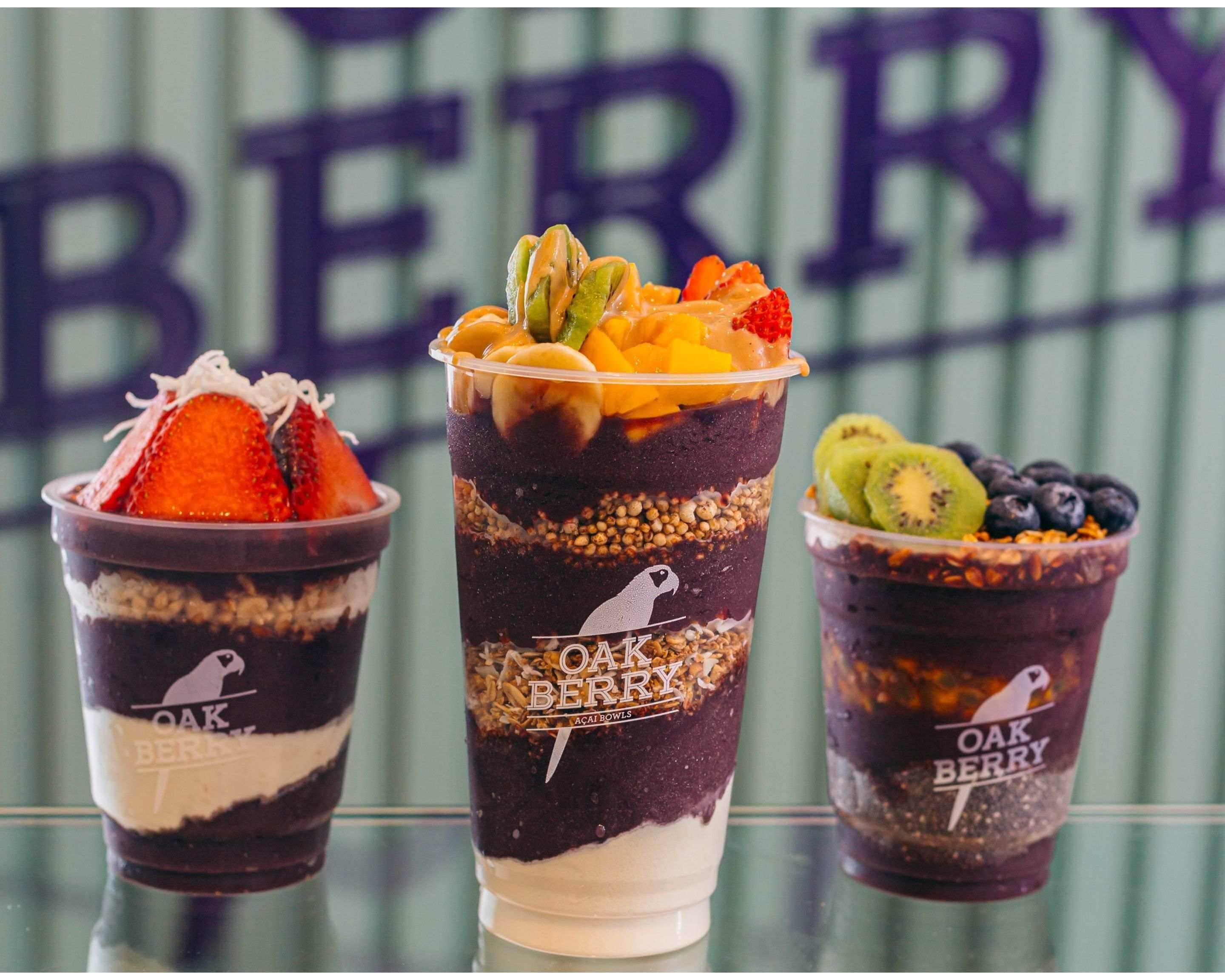 Oakberry Açai Bowls Via a la costa a domicilio en Guayaquil | Menú y ...