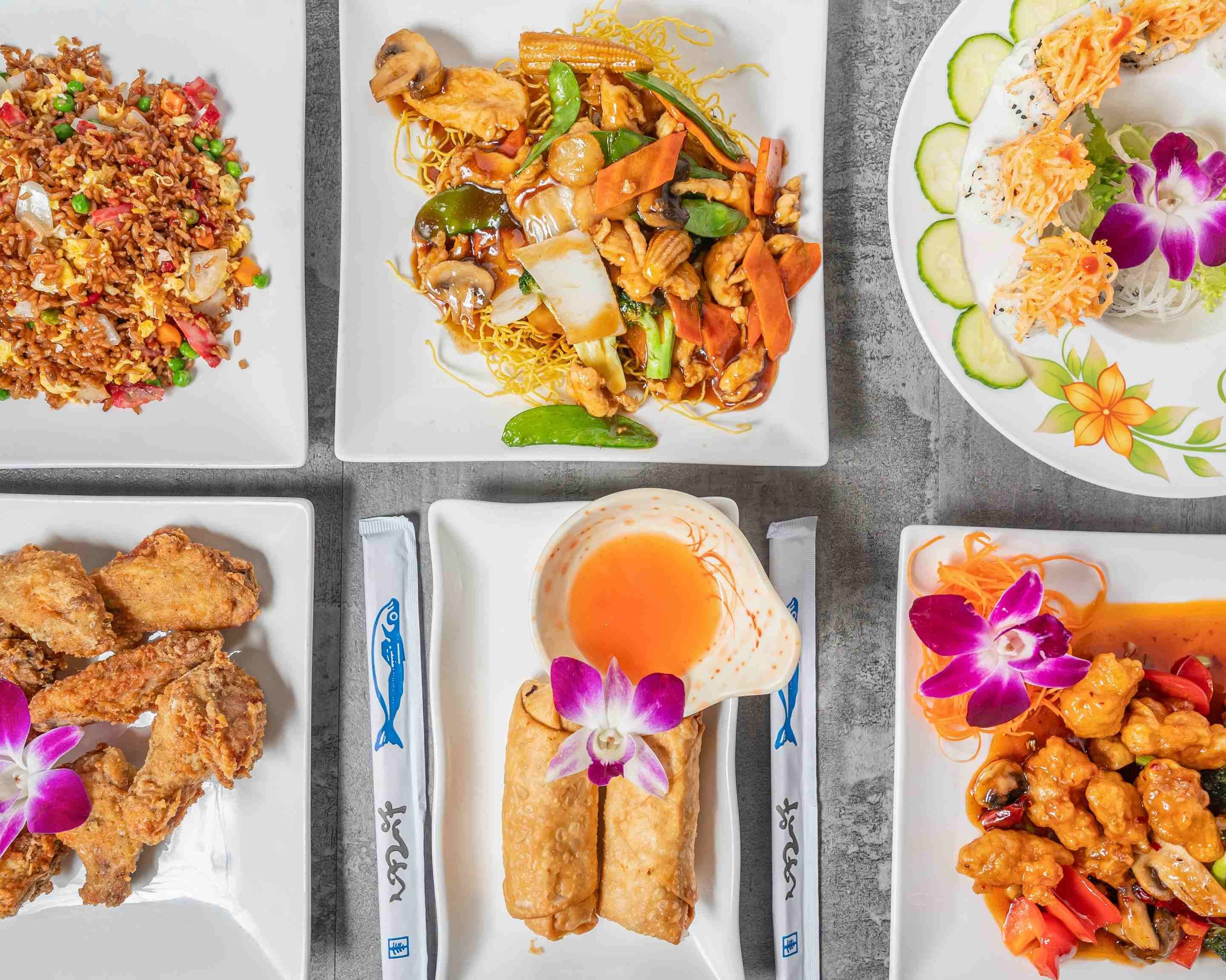 Eight Square Chinese Cuisine, Sushi & Bar (2454 Lafayette Rd) Menu ...