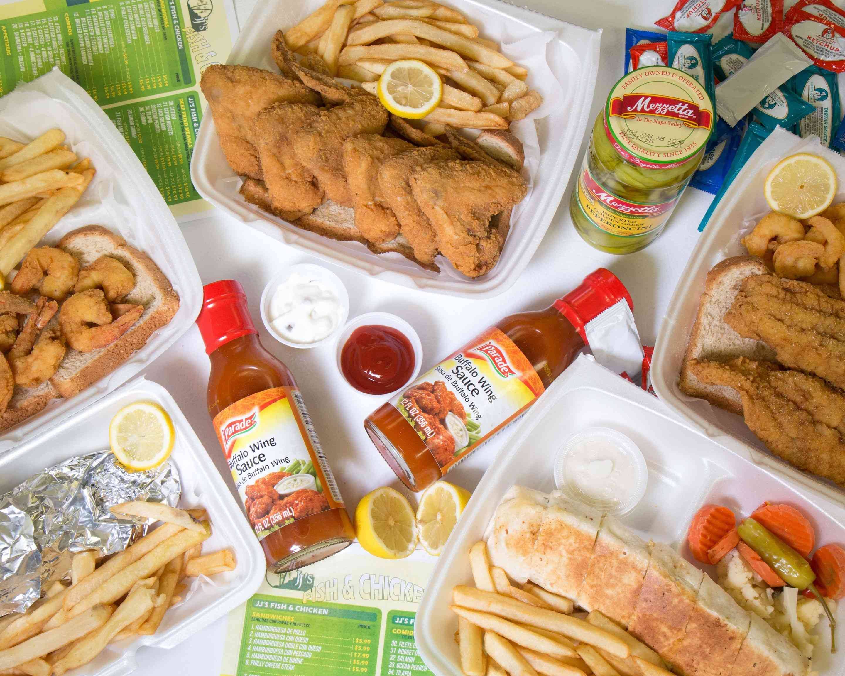 Order JJ Fish & Chicken - Menu & Prices - Lakewood Delivery | Uber Eats