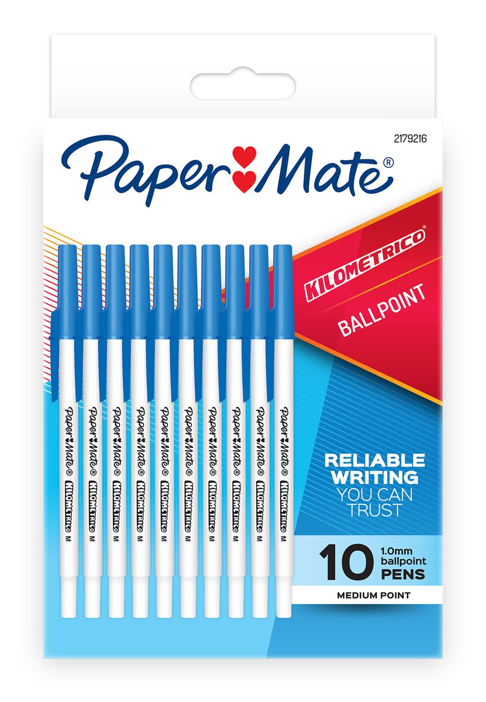 Paper Mate Papermate Kilometrico Ballpoint Pens Blue Delivery Near Me ...