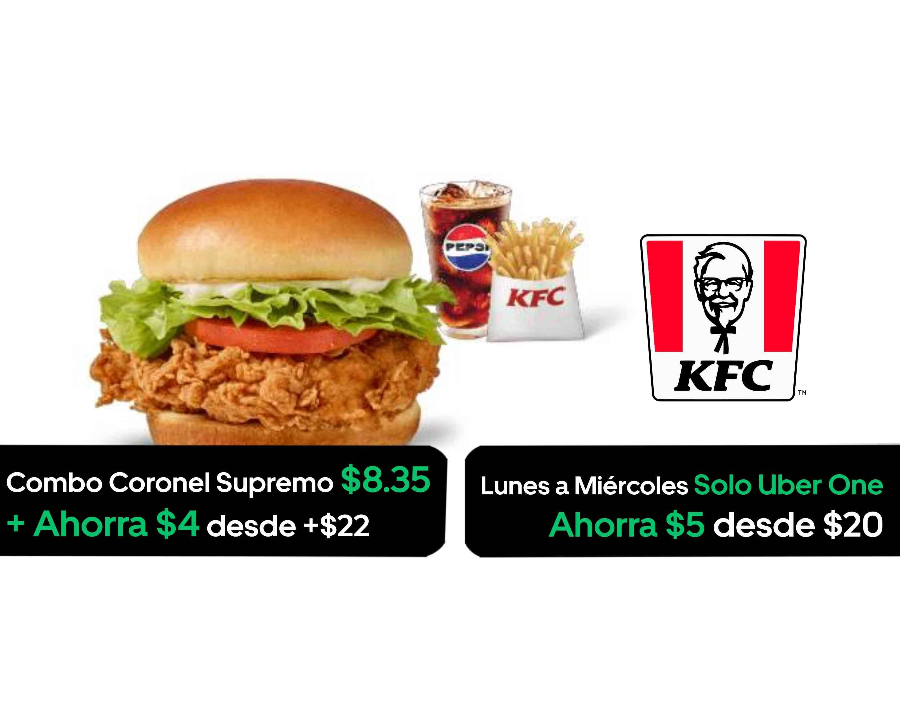 Order KFC Colobos Menu Delivery【Menu & Prices】| Carolina | Uber Eats