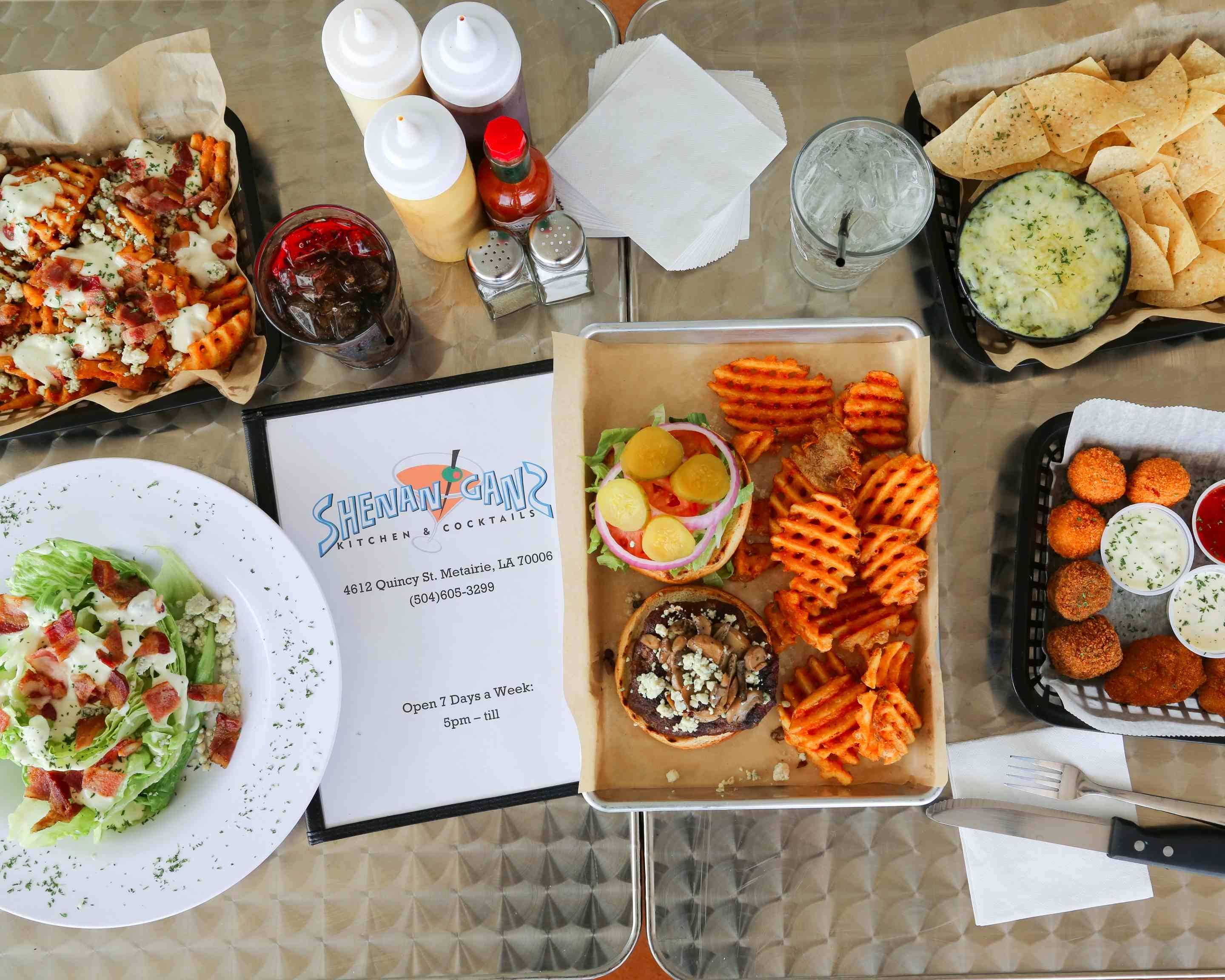 Shenanigans Kitchen and Cocktails Menu Metairie • Order Shenanigans ...