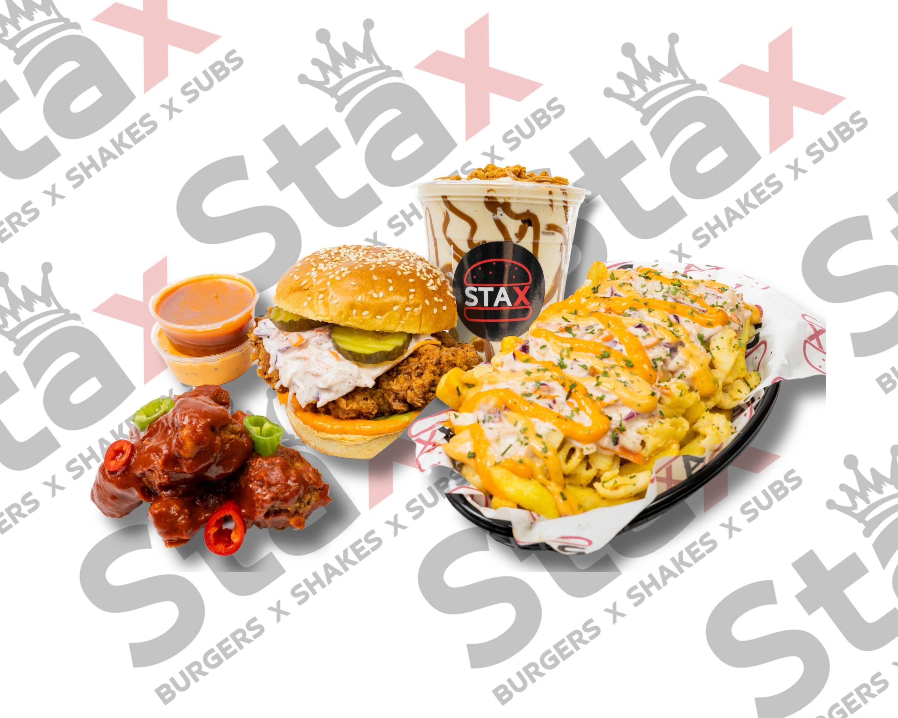 Stax Menu & Prices - Leicester Delivery - Order with Uber Eats