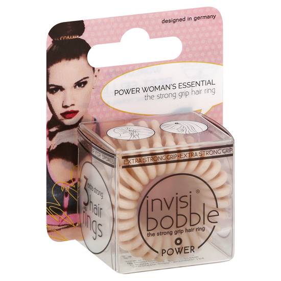 Invisibobble Power Woman's Essential Extra Strong Grip Hair Ring ...
