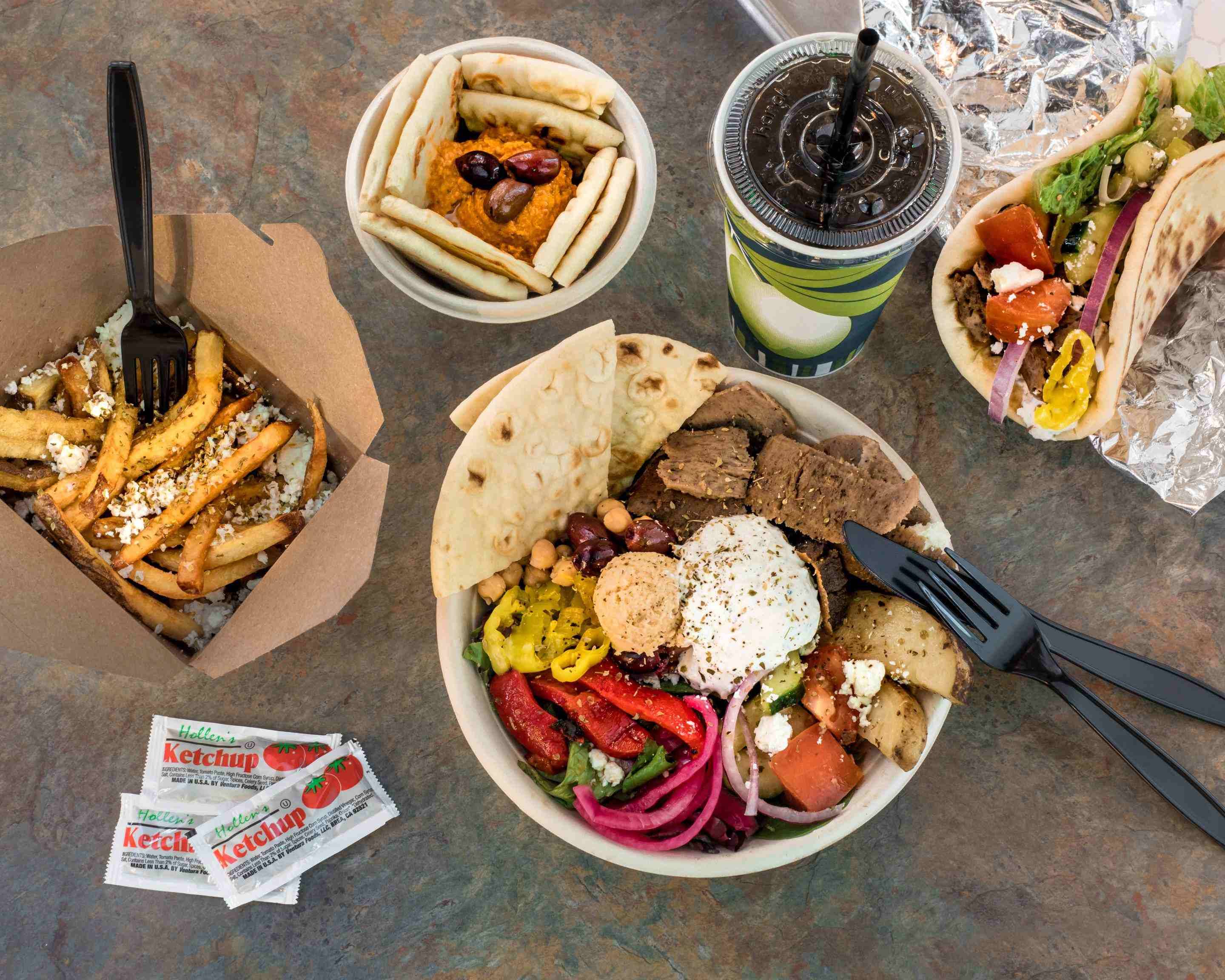 Order Garbanzo Mediterranean Fresh (11100 N Michigan Rd Suite 140 ...