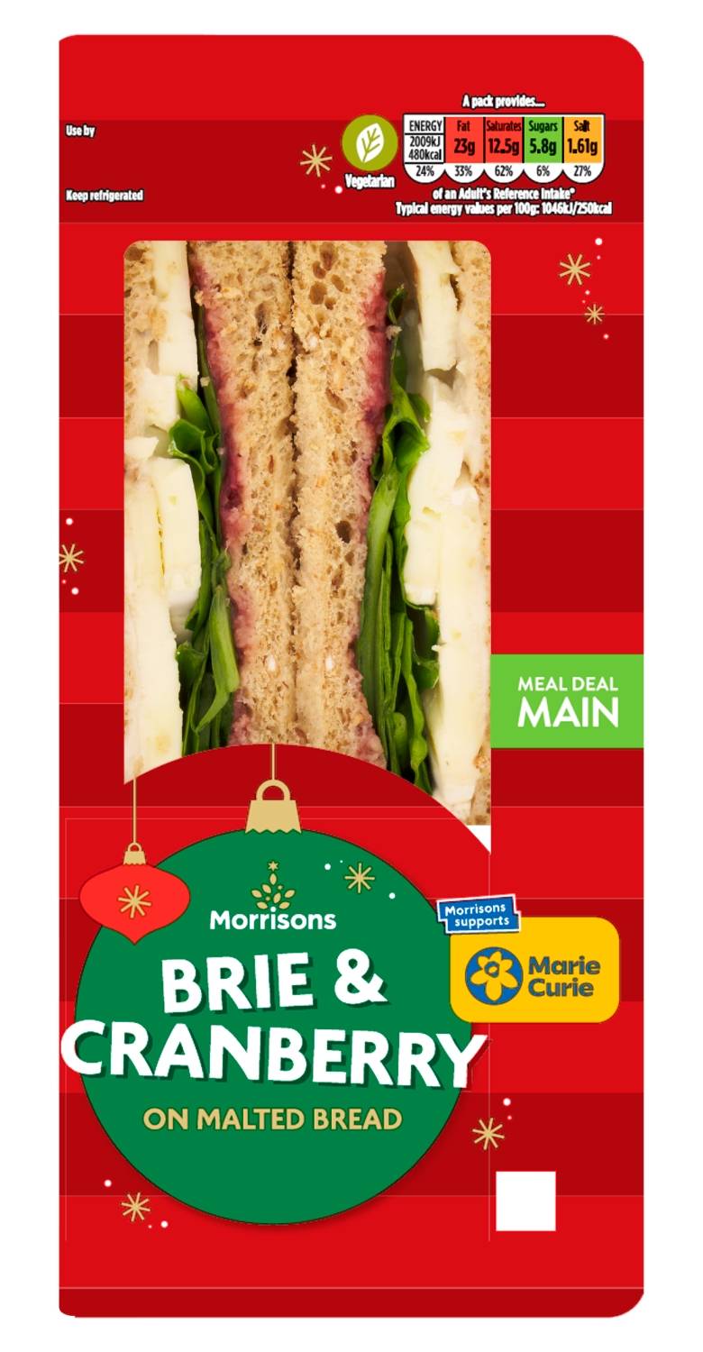 Morrisons On Malted Bread Sandwich Delivery Near Me | Order Online ...