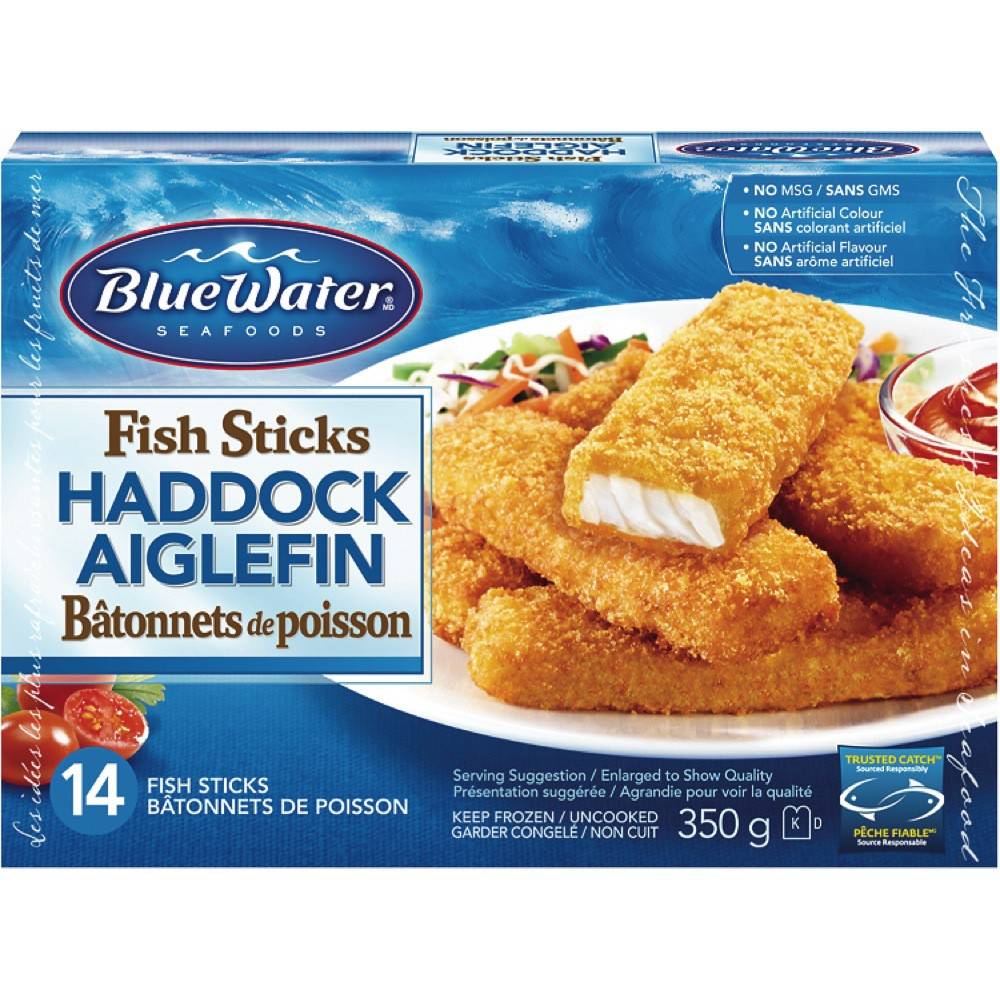 Blue Water Haddock Fish Aticks Delivery Near Me | Order Online | Uber Eats