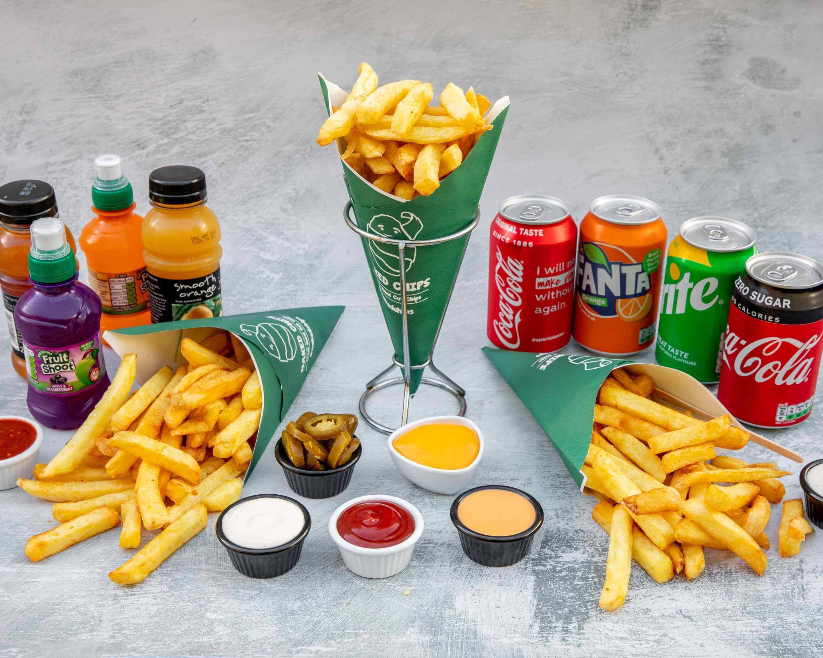 Naked Chips Menu & Prices - London Delivery - Order with Uber Eats