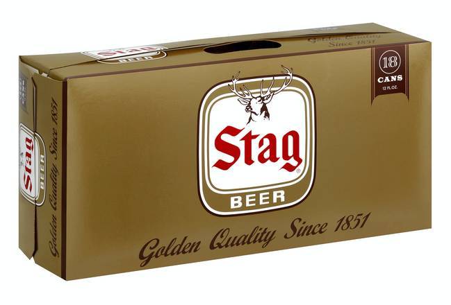 Stag Lager (18x 12oz cans) | Delivery Near You | Uber Eats