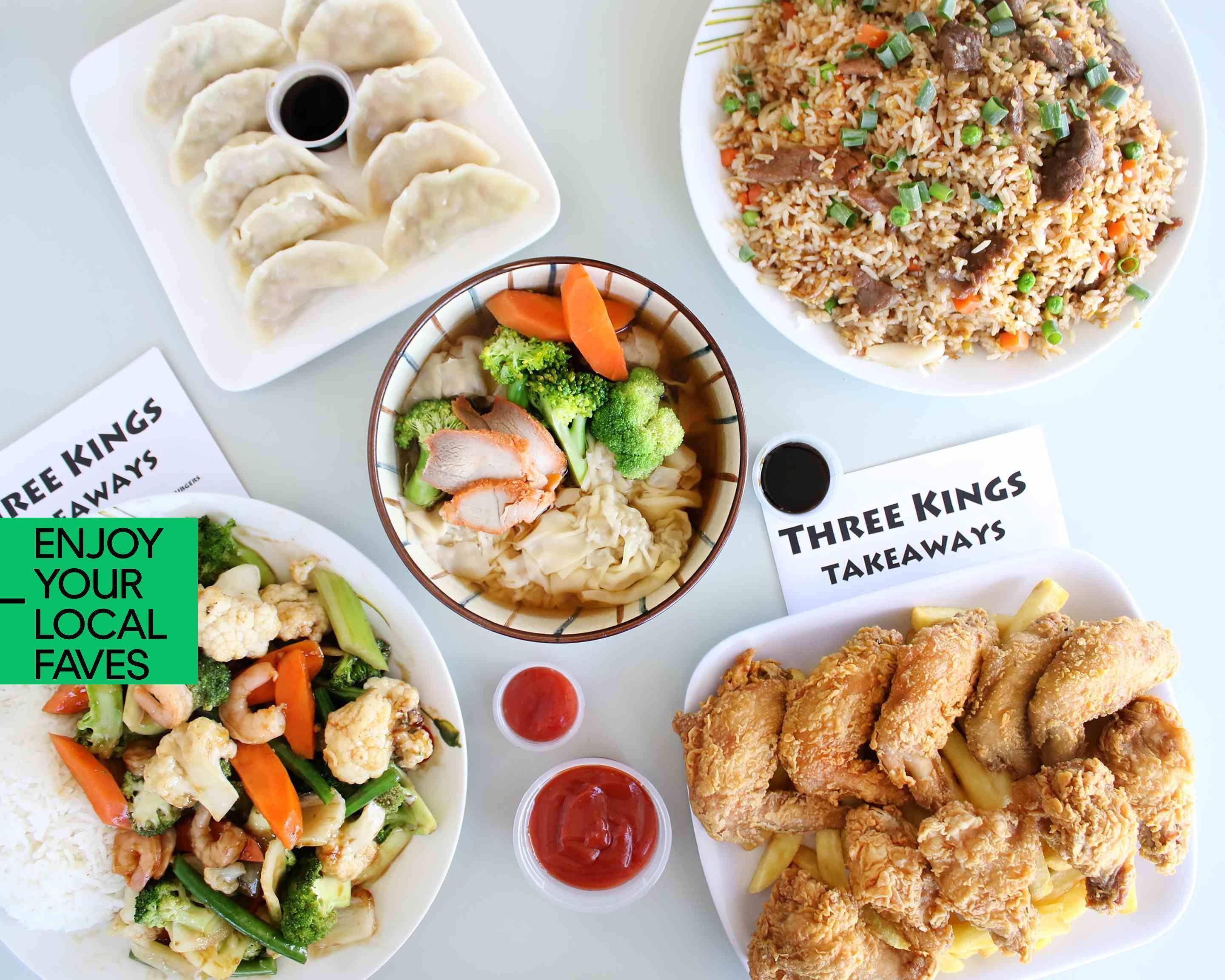 Order Three Kings Takeaway Delivery Online | Auckland | Takeout Menu ...