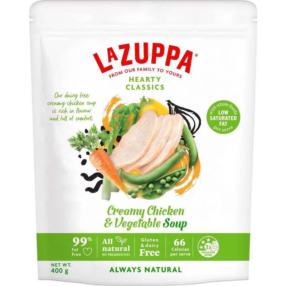 La Zuppa Creamy Chicken & Vegetable Soup Pouch Delivery Near Me | Order ...