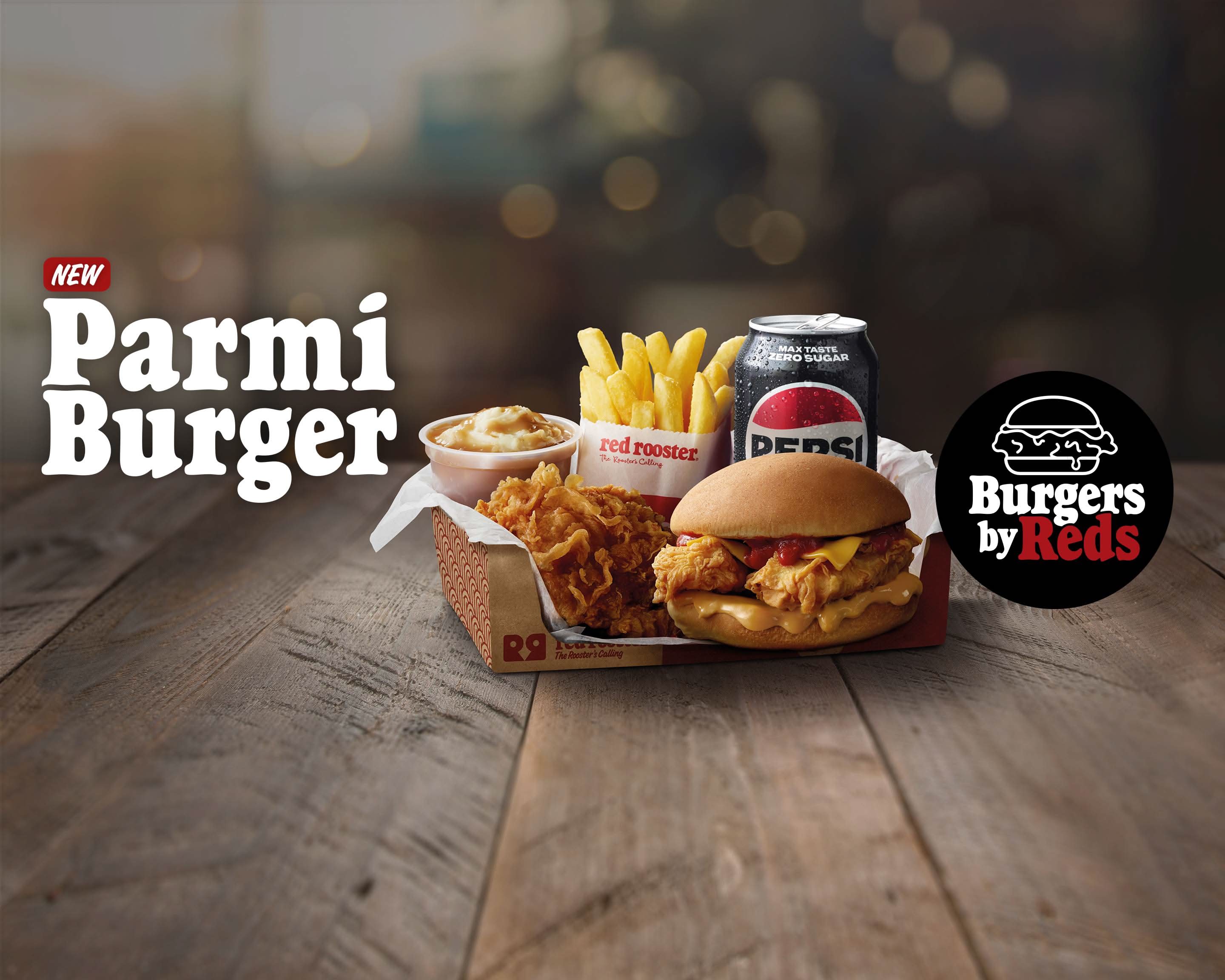 Order Burgers by Red Rooster (Melville) | Menu & Prices | Perth ...