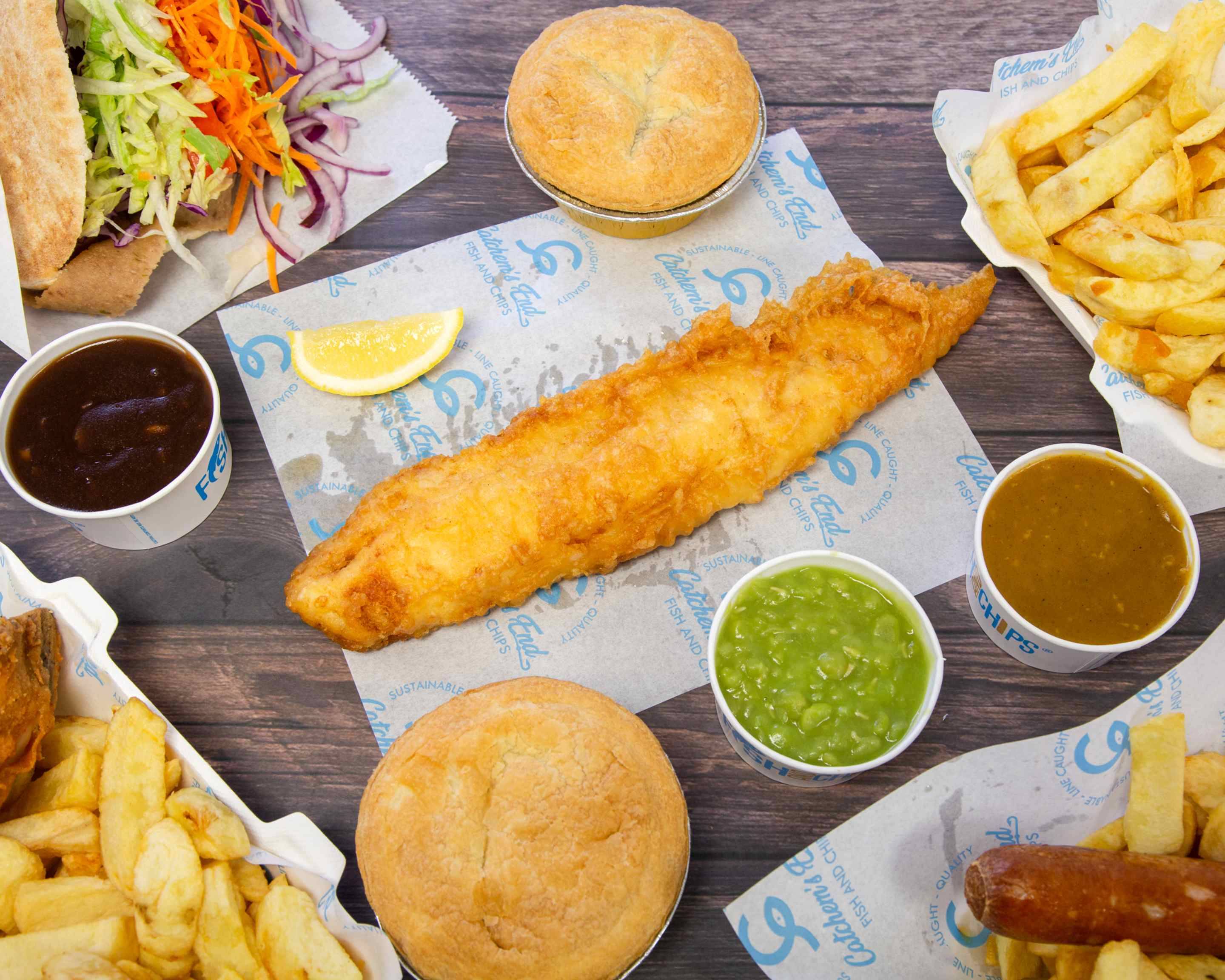 Catchems End Fish Bar Menu Deals & Prices - Bewdley Delivery - Order ...