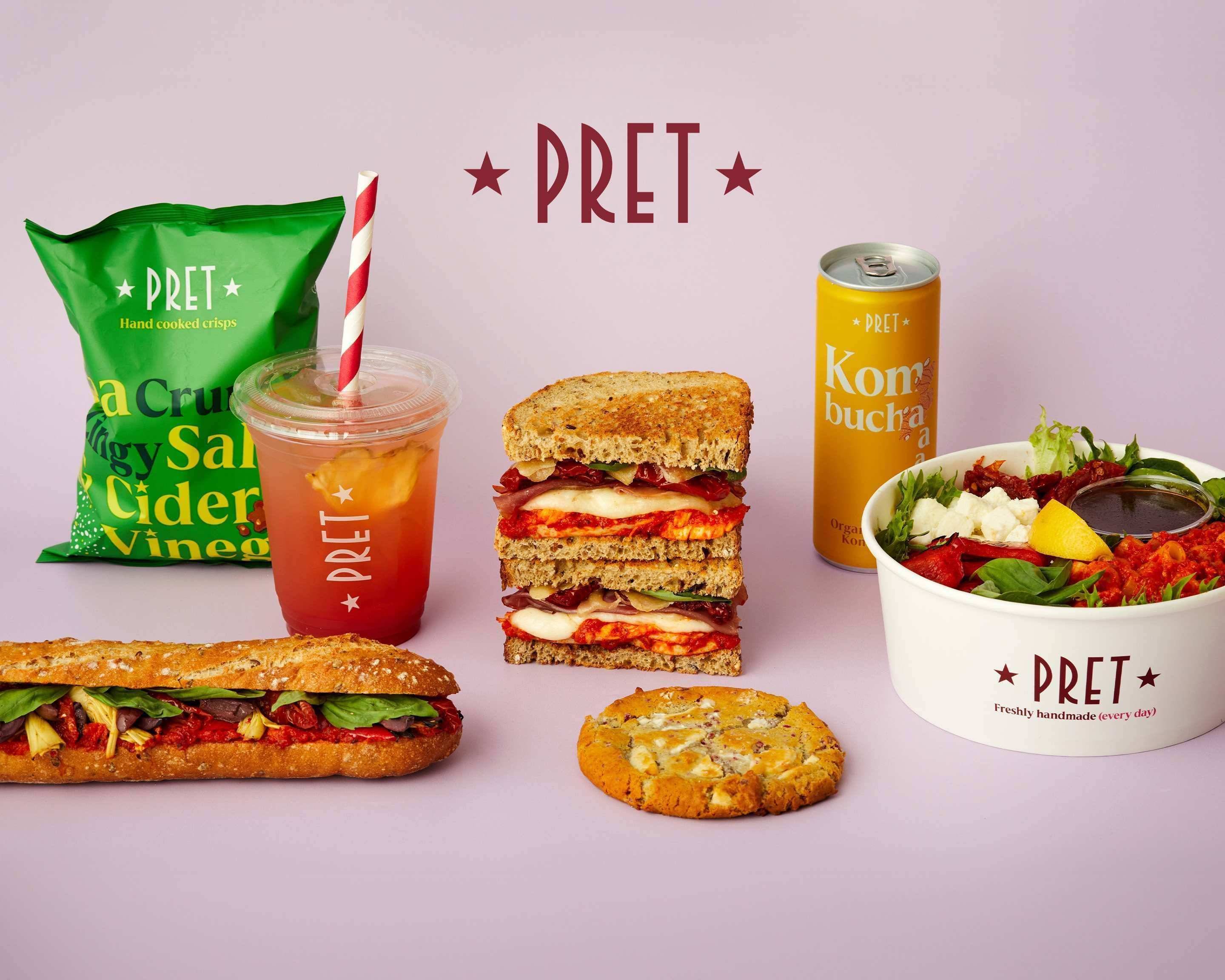 Pret A Manger (Colchester Lion Walk) Menu - Takeaway in Cambridge and ...