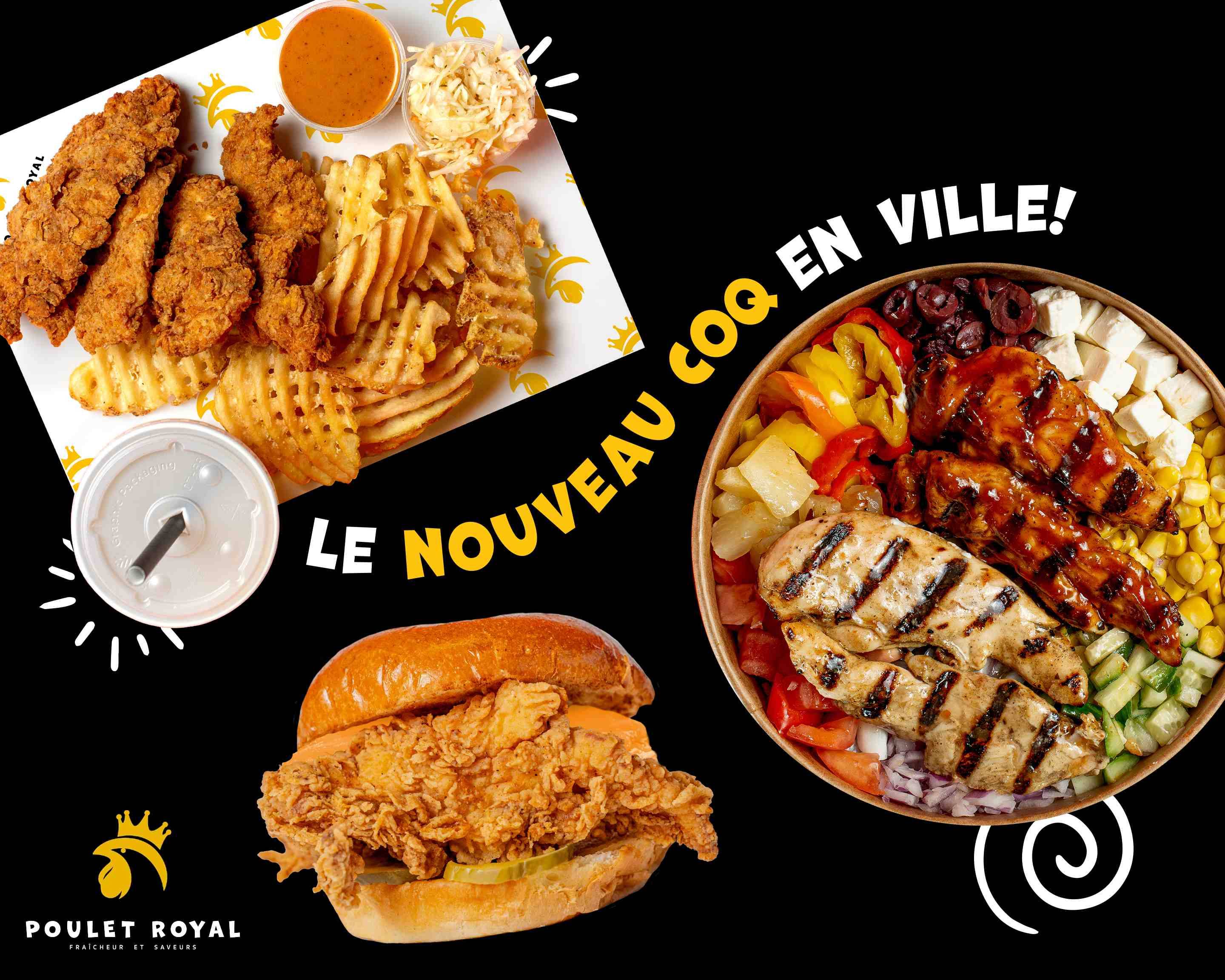 Commander d'un Poulet Royal (Pyramide)【Menu et prix】| Québec | Uber Eats