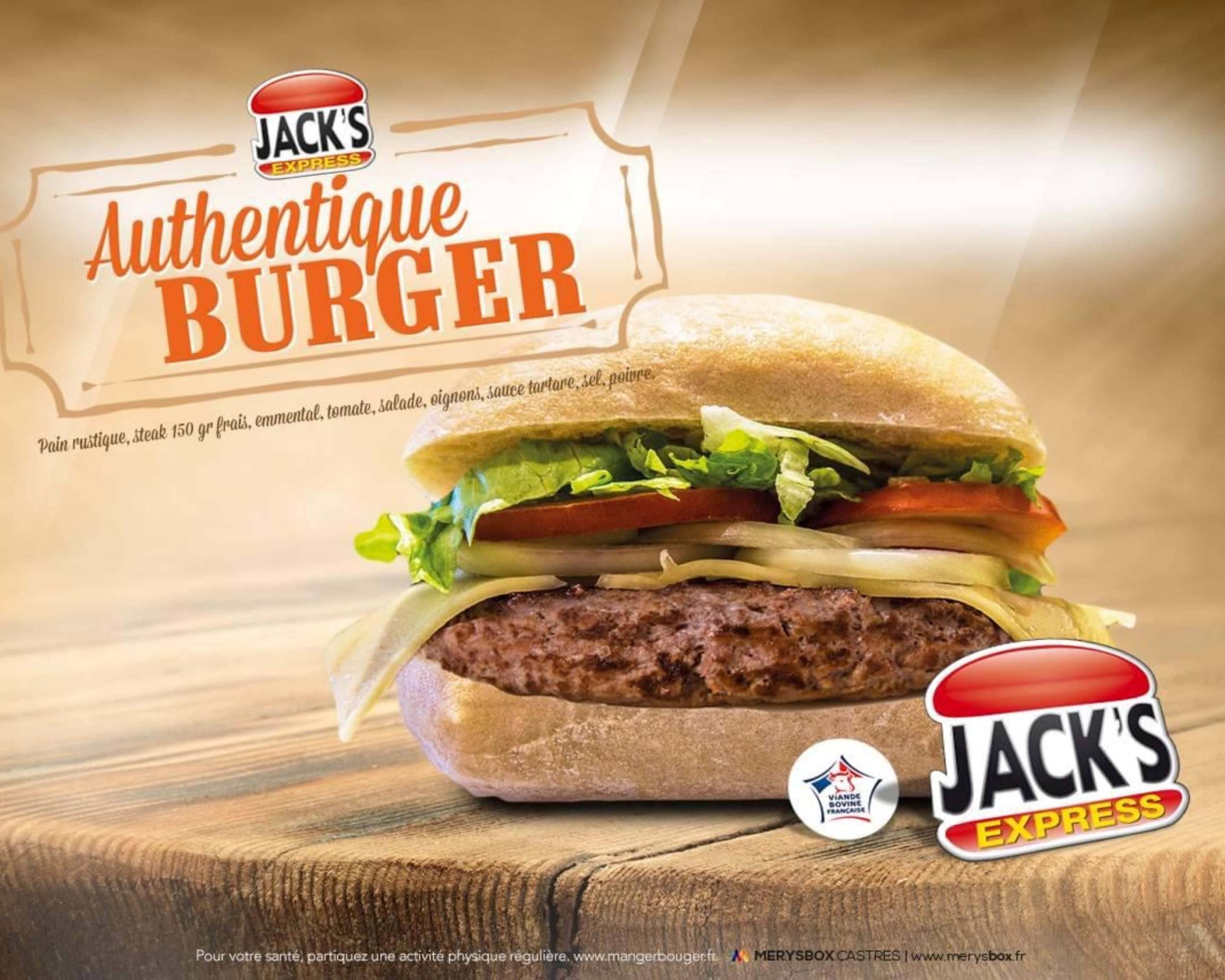Livraison Jack's Express à Castres - Menu et prix | Uber Eats