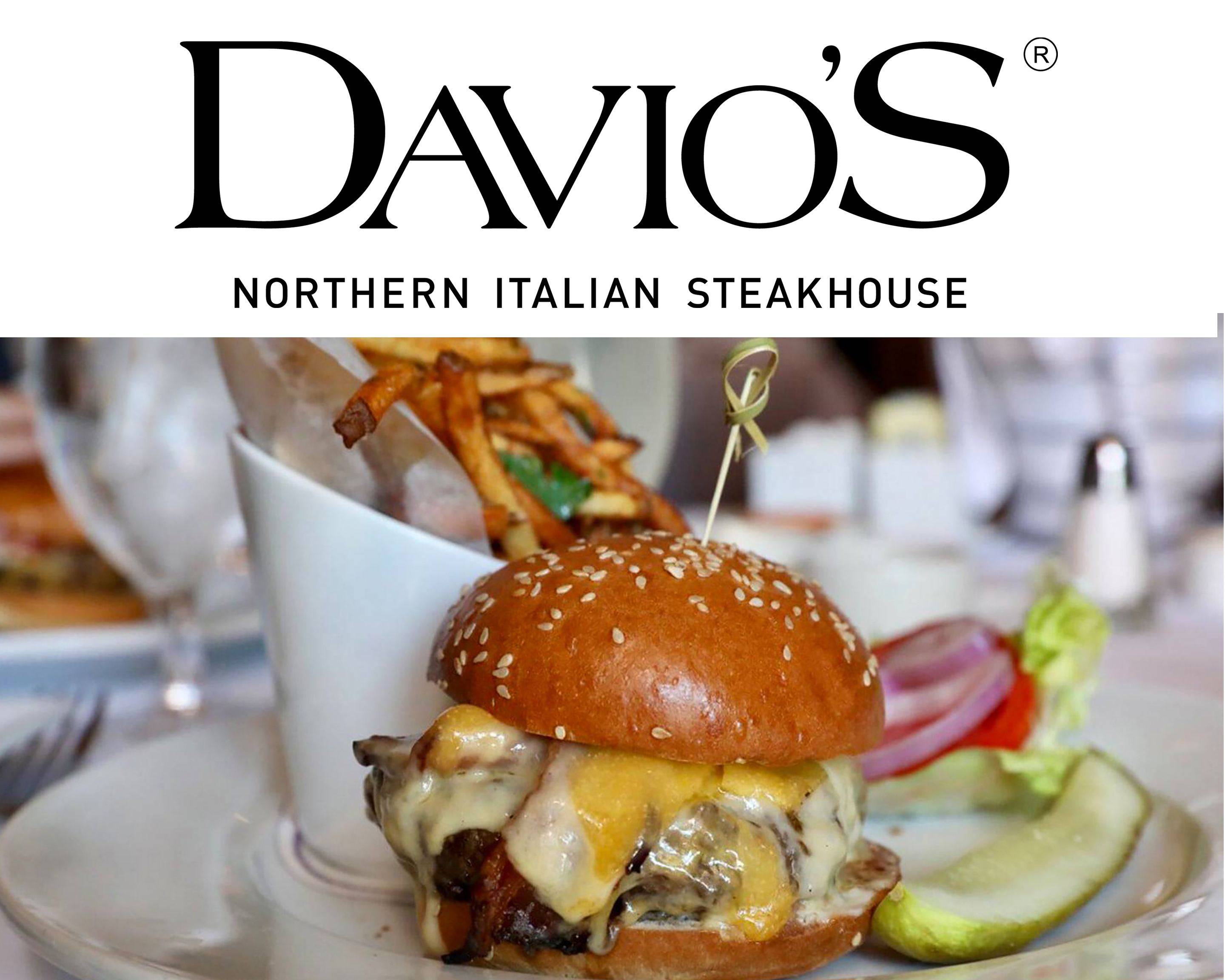 Order Davio’s Northern Italian Steakhouse (Braintree) Menu Delivery ...