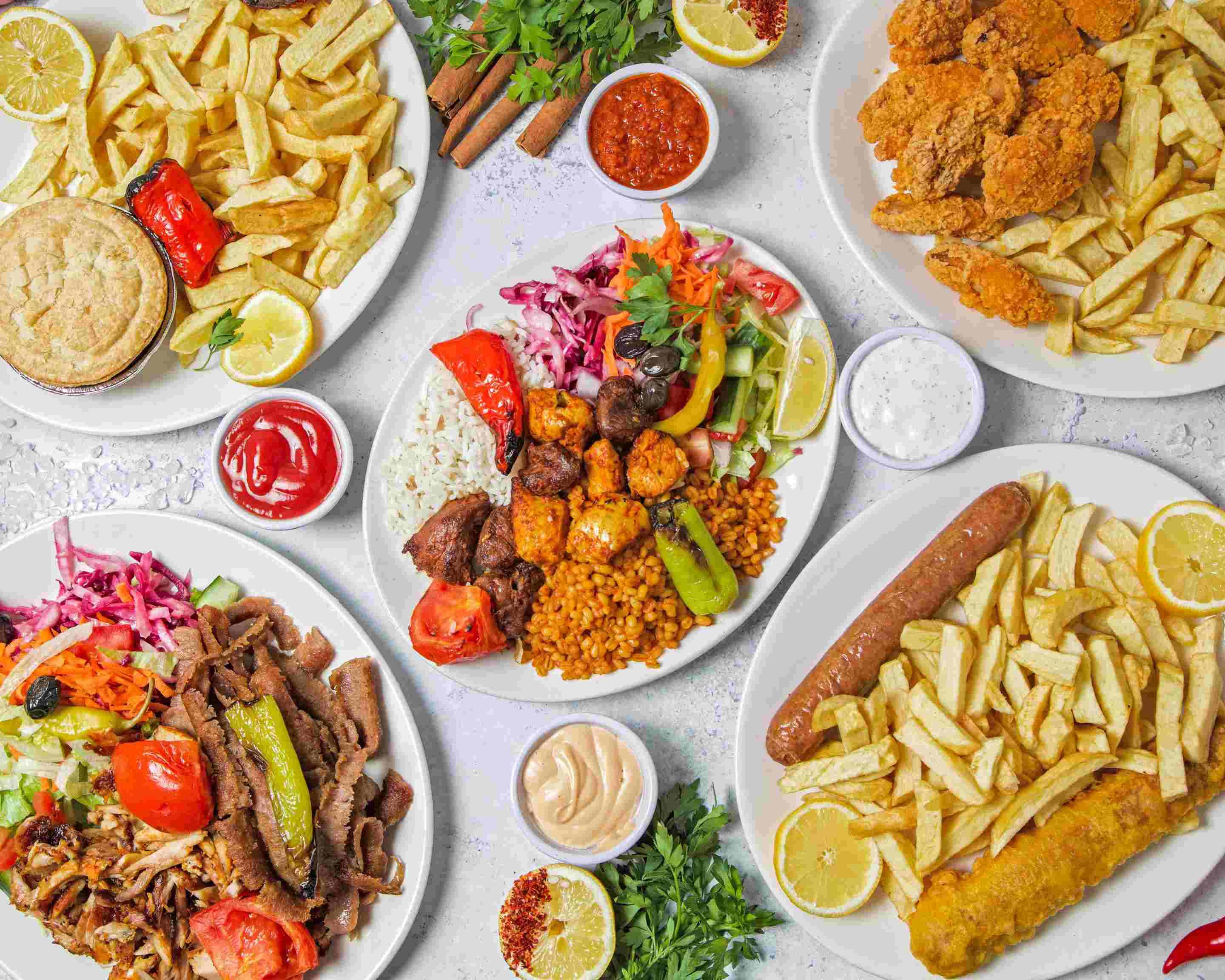 Best Kebab Fish and Chips Menu & Prices - London Delivery - Order with ...