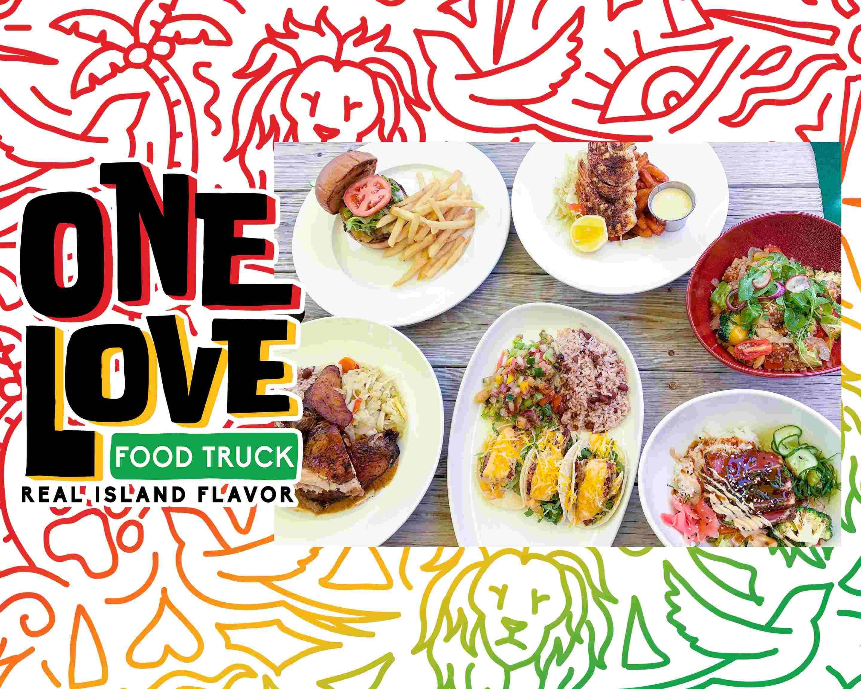 One Love Food Truck Menu Key West • Order One Love Food Truck Delivery ...