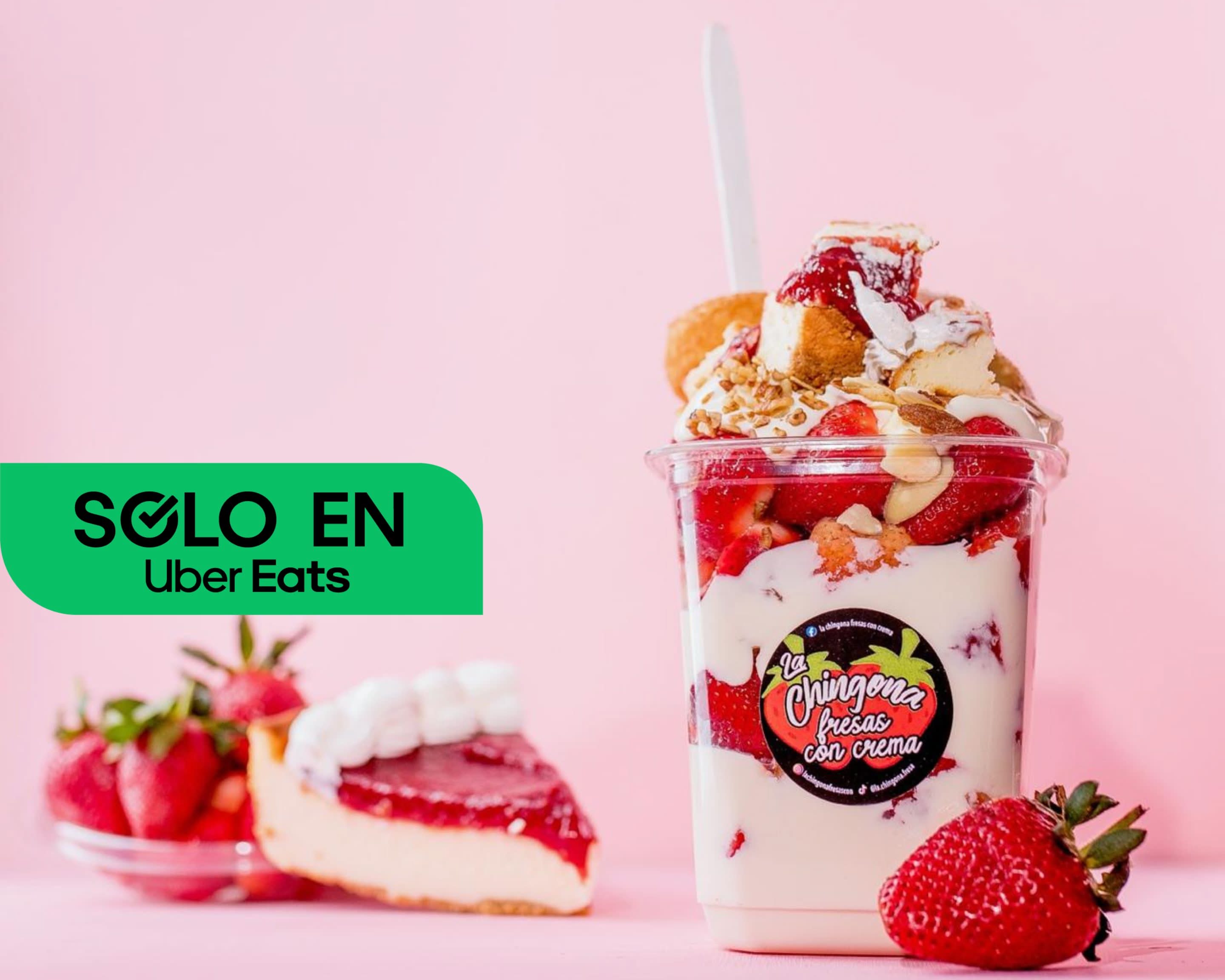 La Chingona Fresas con Crema (San Luis Potosi) Menú a Domicilio【Menú y ...
