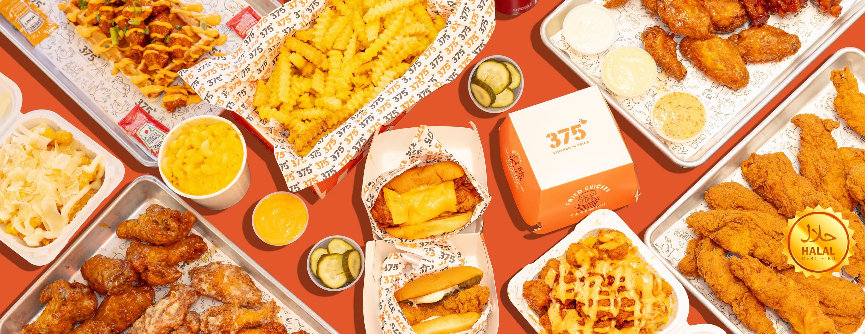 375° Chicken 'n Fries Hells Kitchen Menu New York • Order 375° Chicken ...