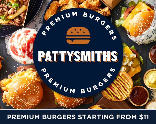 Pattysmiths Burgers (Labrador) Menu Takeaway in Gold Coast | Delivery ...