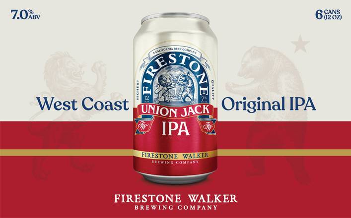 Firestone Walker Union Jack Ipa Beer (6 ct, 12 fl oz) | Delivery Near ...