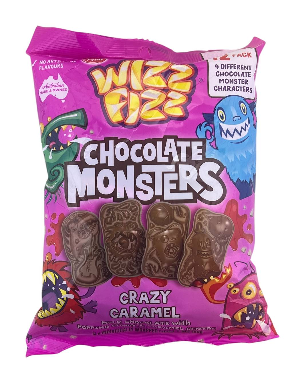 Wizz Fizz Crazy Caramel Chocolate Monsters Delivery Near Me | Order ...