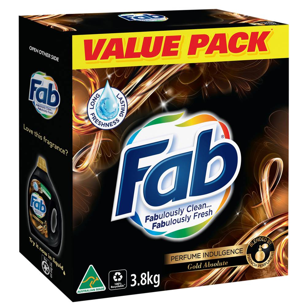 Gain Fab Perfume Indulgence Laundry Detergent Powder Gold Delivery Near ...